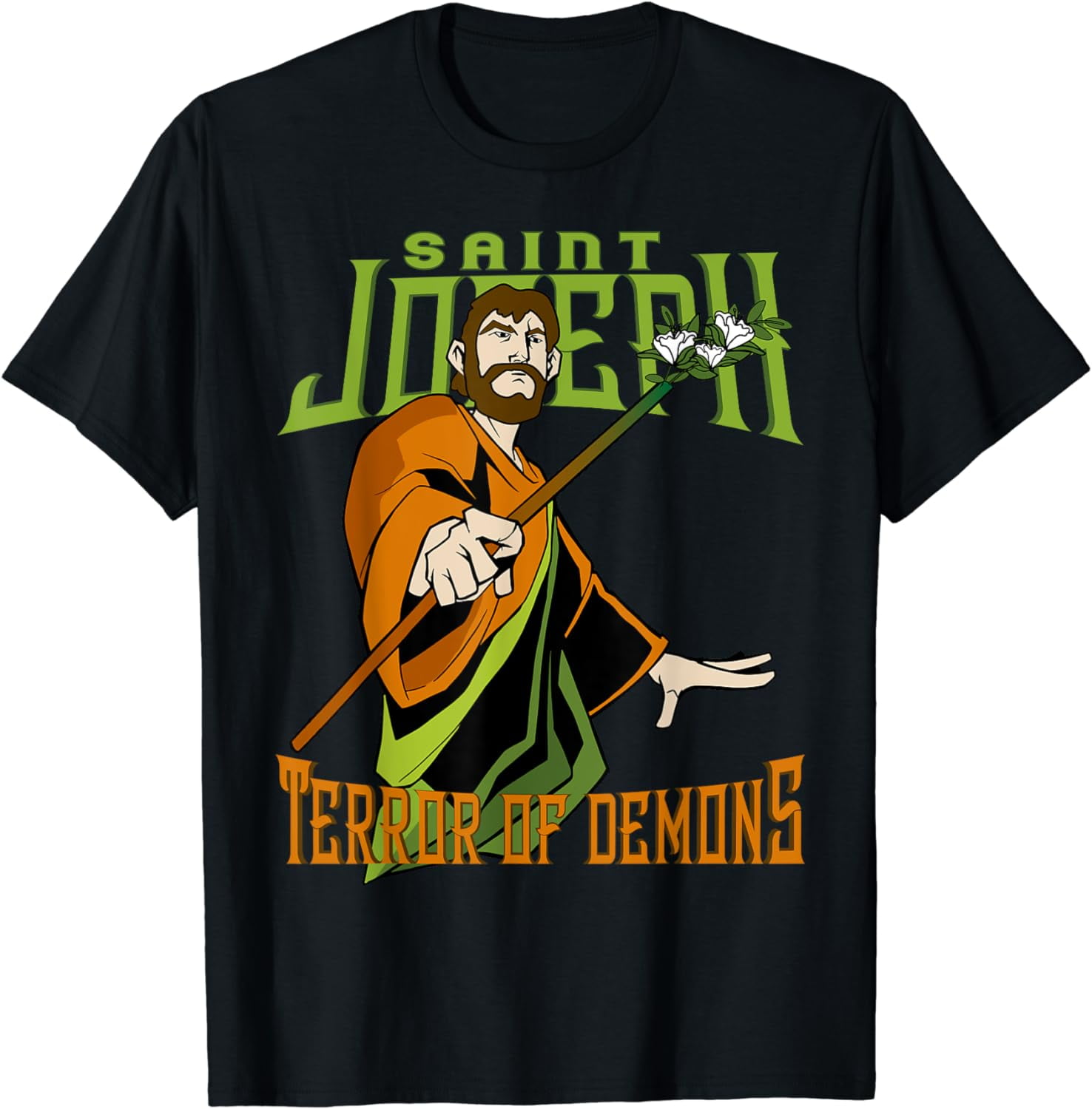 St Joseph Terror of Demons Consecration 2021 Catholic Saint T-Shirt ...