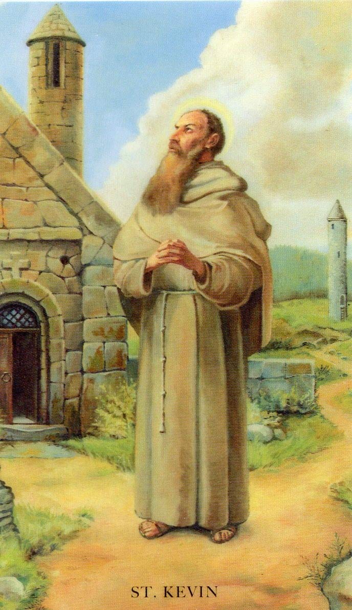 St. Kevin holy card - laminated - Pack of 25 - Walmart.com