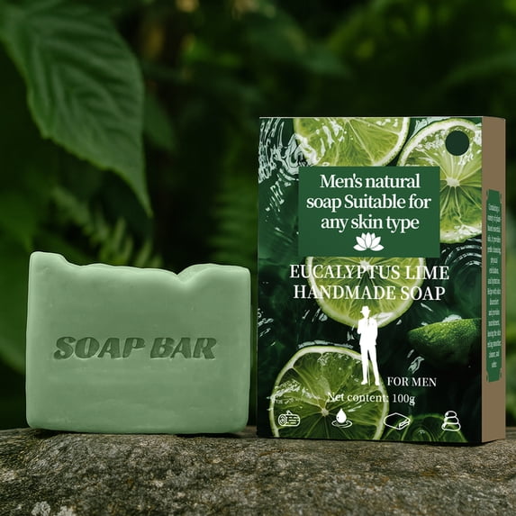 St. Lawrence Men's Sea Salt Handmade Soap Bar 100g, Natural Sea Salt ...