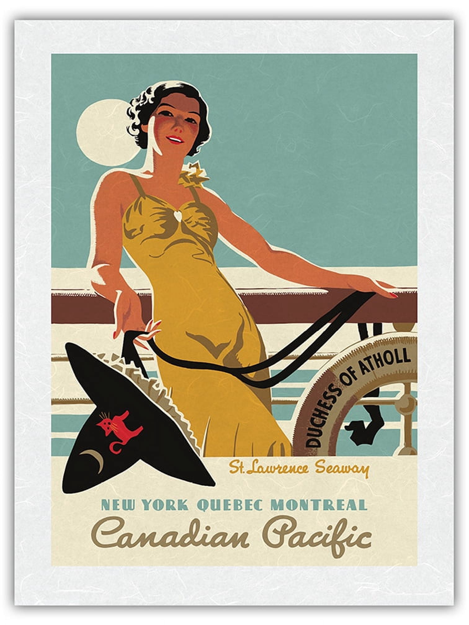 St. Lawrence Seaway - New York Quebec Montreal - Canadian Pacific ...