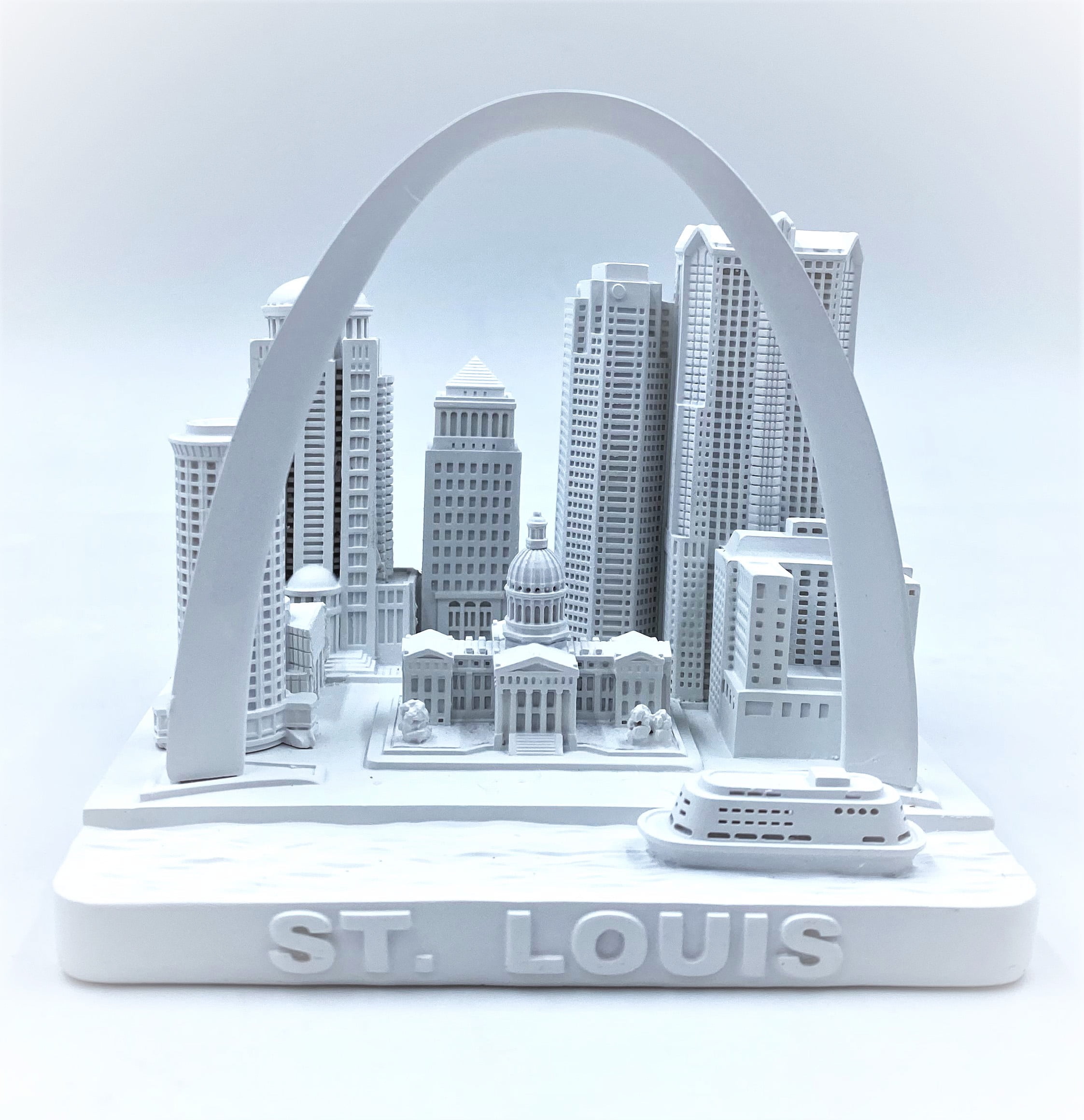 St Louis 3D City Famous Building Model Statue Souvenir Decoration for ...
