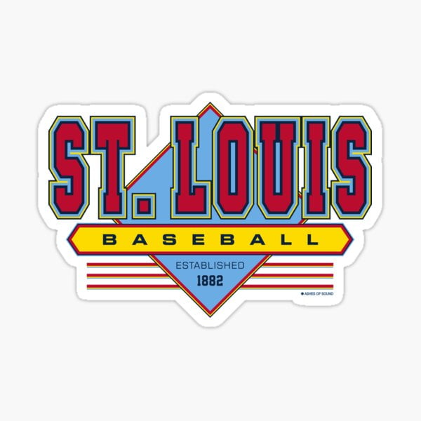 St. Louis Baseball Retro, Vintage Cardinals Inspired 90S Throwback ...
