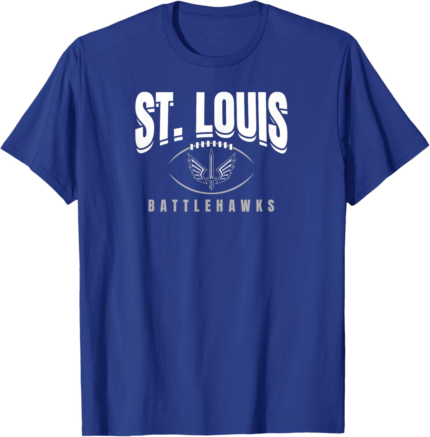 St. Louis Battlehawks: Football Outline T-Shirt Unisex S-5XL Hot ...