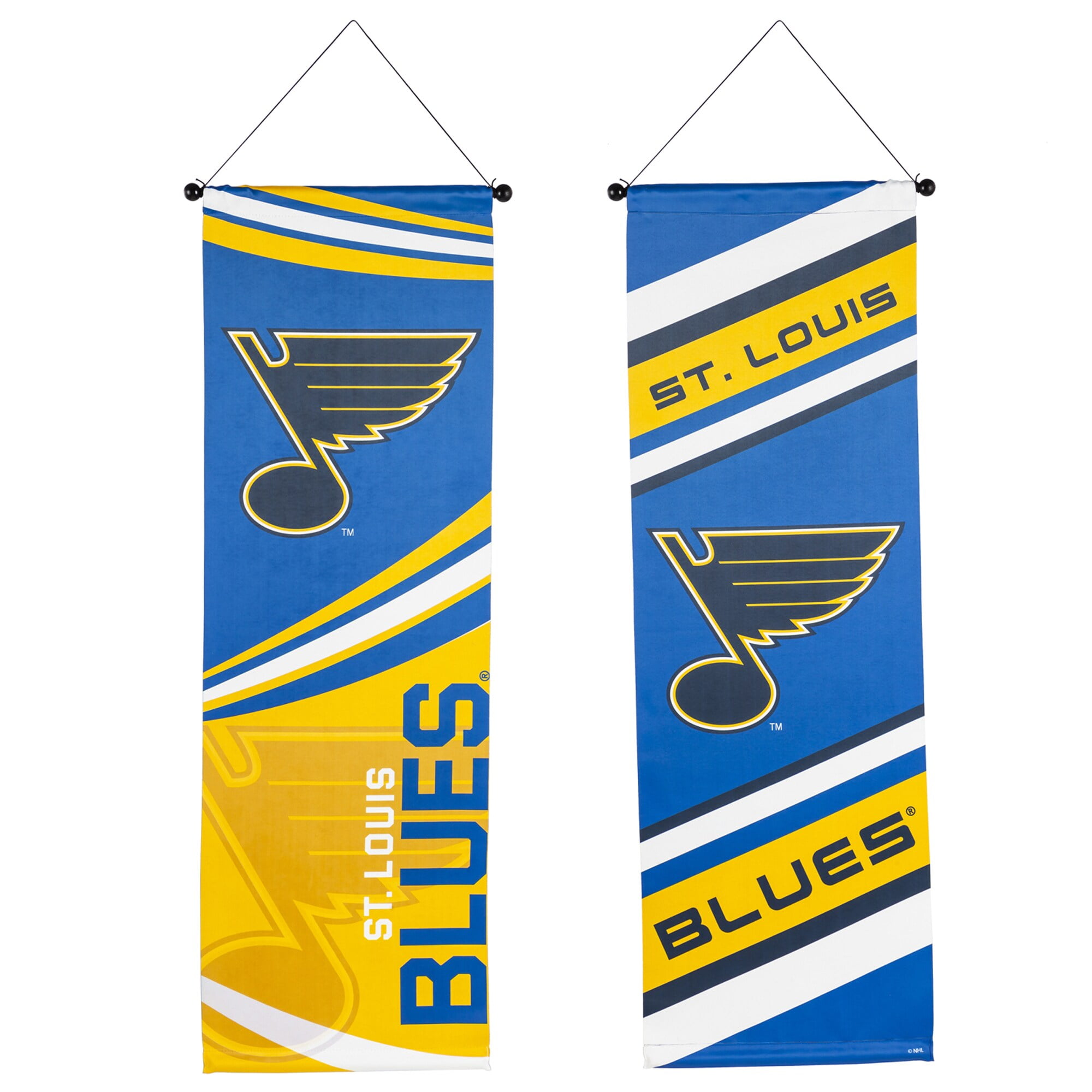 St. Louis Blues 15'' x 46'' Double-Sided Dowel Banner - Walmart.com