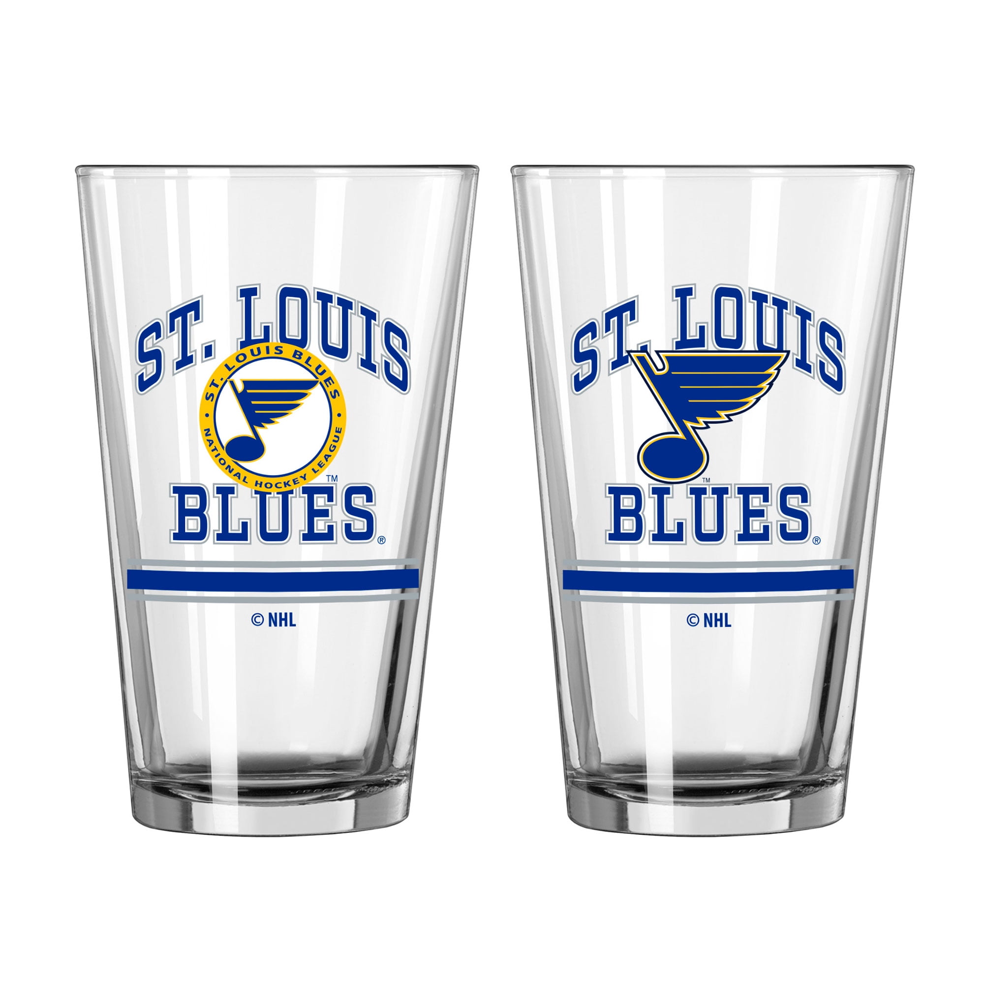 St. Louis Blues 16oz. Pint Glass Two Pack - Walmart.com