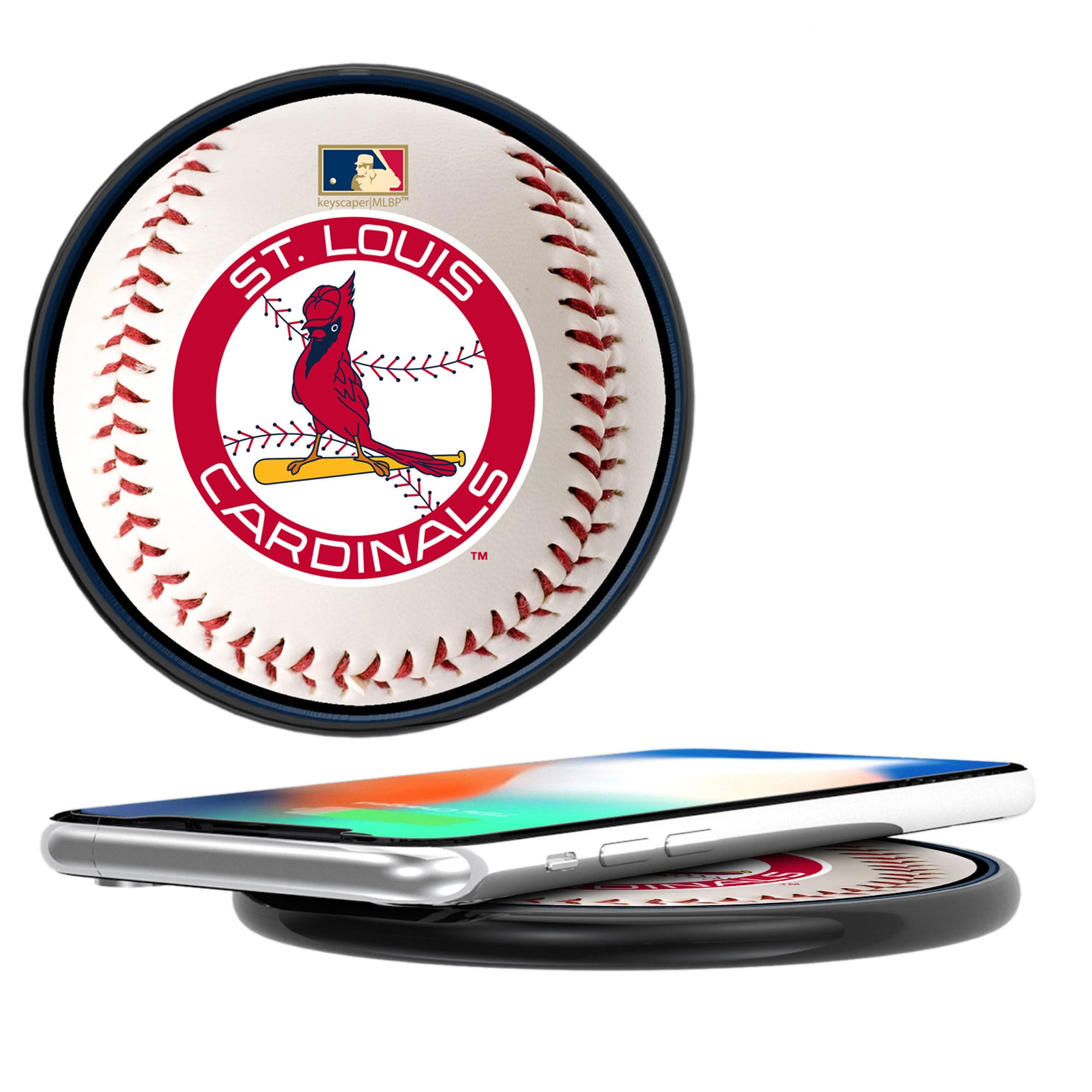 St. Louis Cardinals 10-Watt Baseball Cooperstown Design Wireless ...