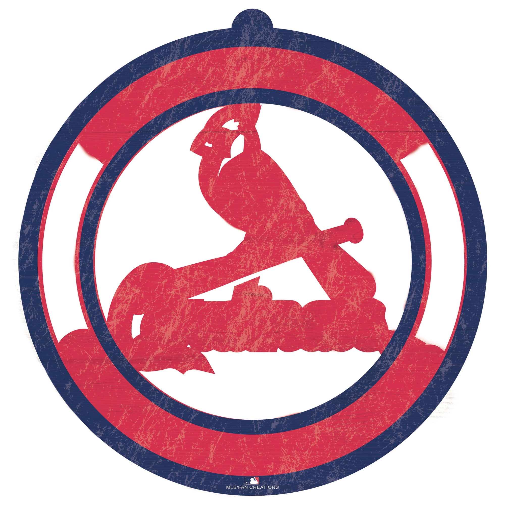 St. Louis Cardinals 16'' Team Color Logo Cutout - Walmart.com