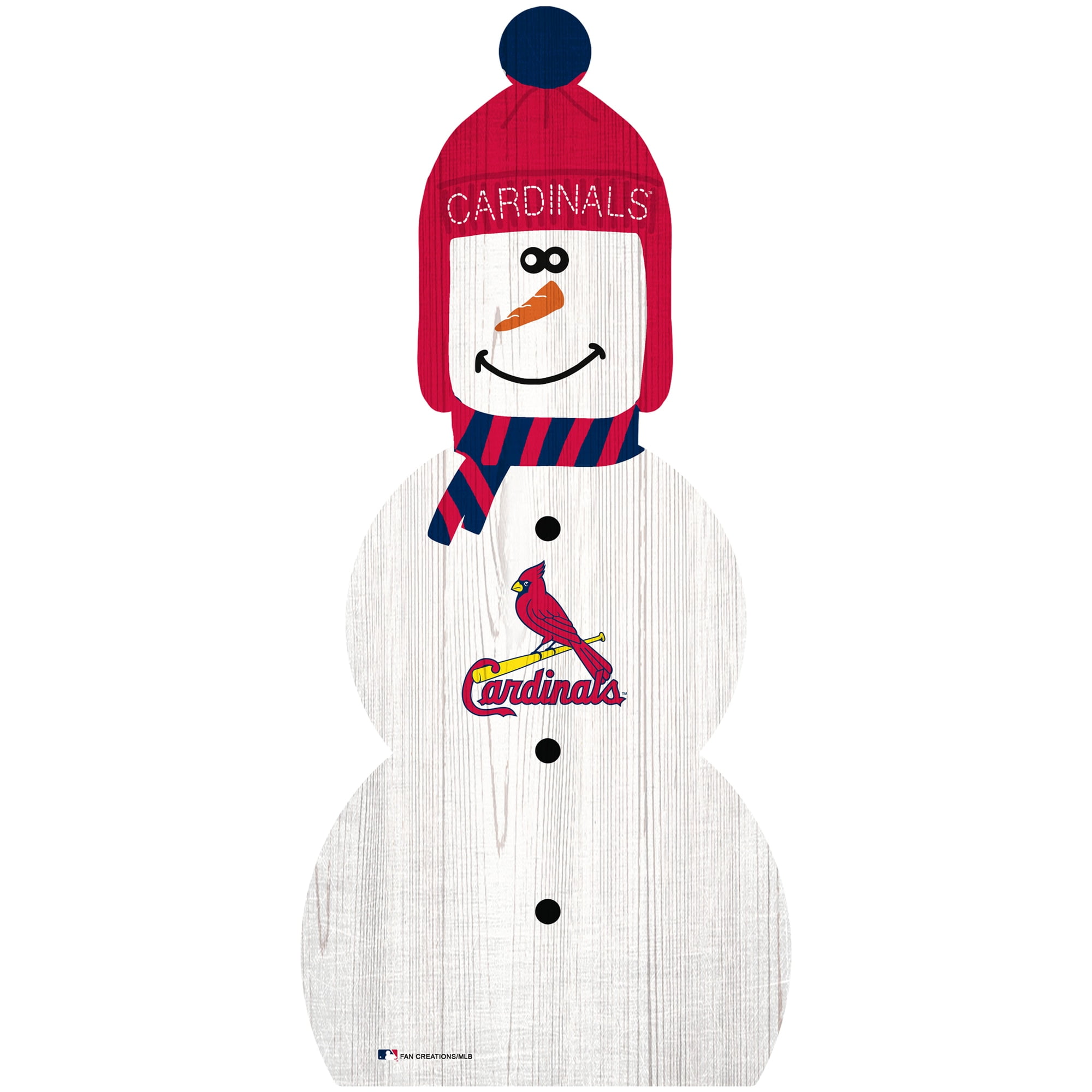 Fan Creations St. Louis Cardinals 31'' Indoor Snowman Leaner, MDF ...