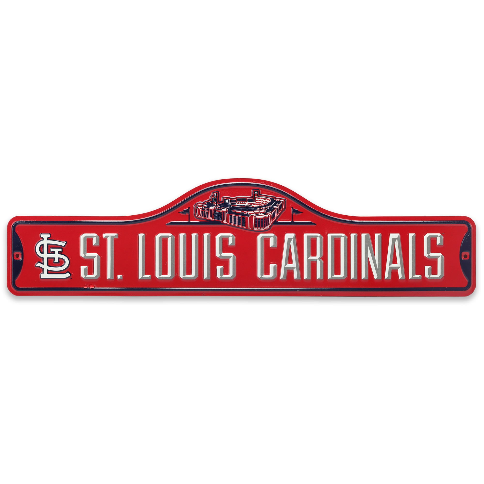 St. Louis Cardinals 5'' x 20'' Stadium Street Sign - Walmart.com