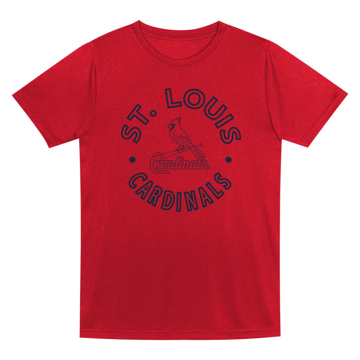 St Louis Cardinals MLB Boys Short-Sleeve Synthetic Tee - Walmart.com