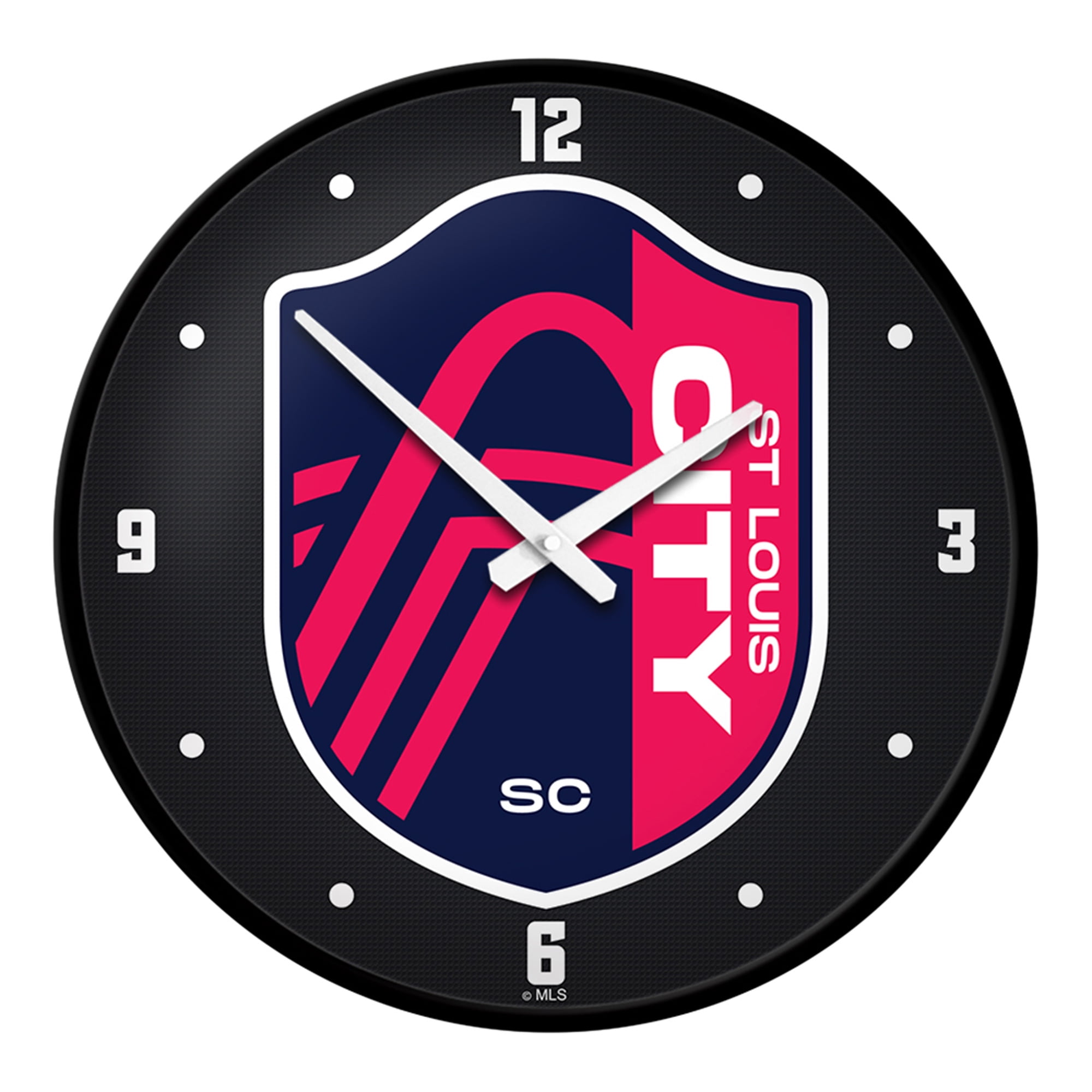 St. Louis City SC 17.5" Modern Disc Wall Clock - Walmart.com