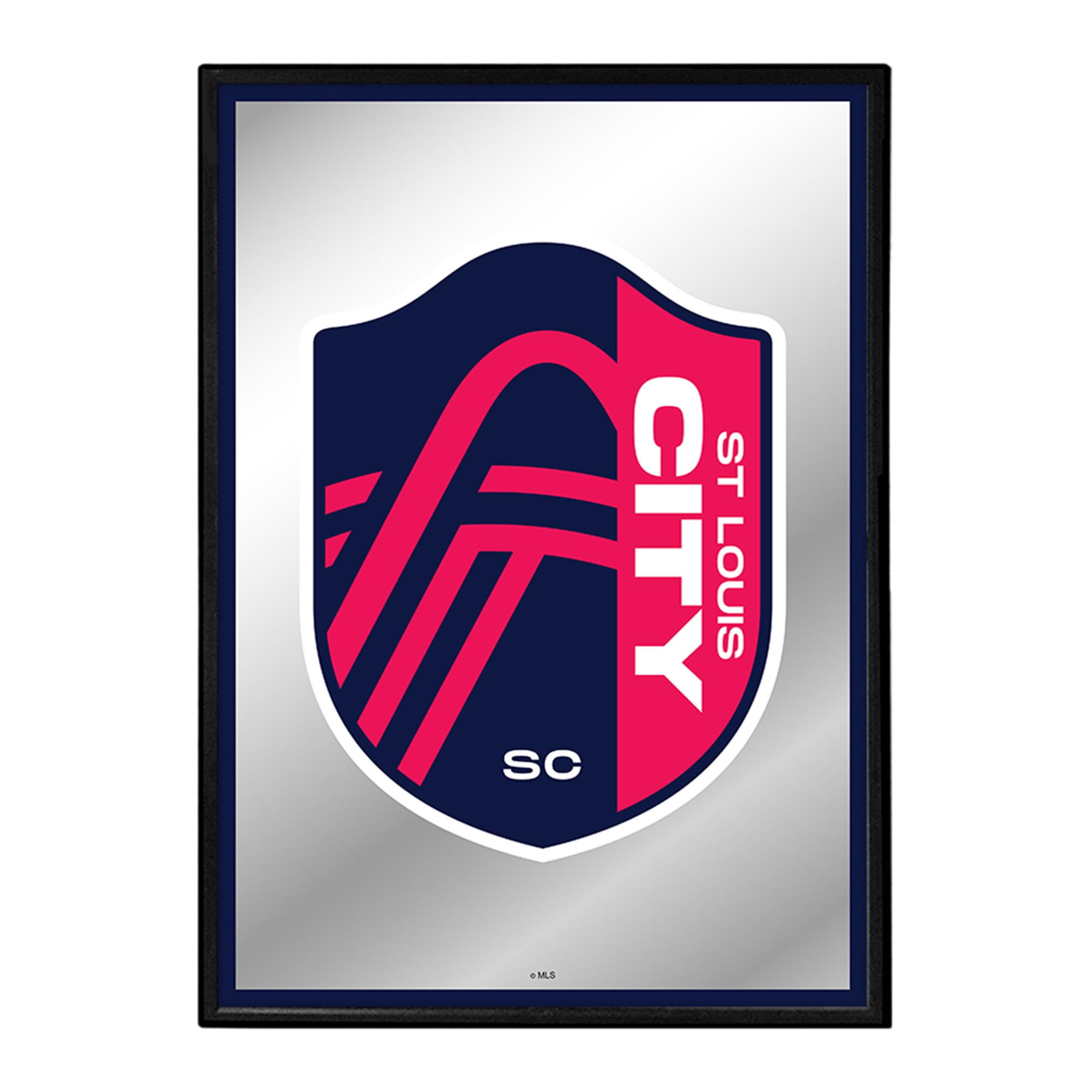 St. Louis City SC 19" x 27" Framed Mirrored Wall Sign - Walmart.com