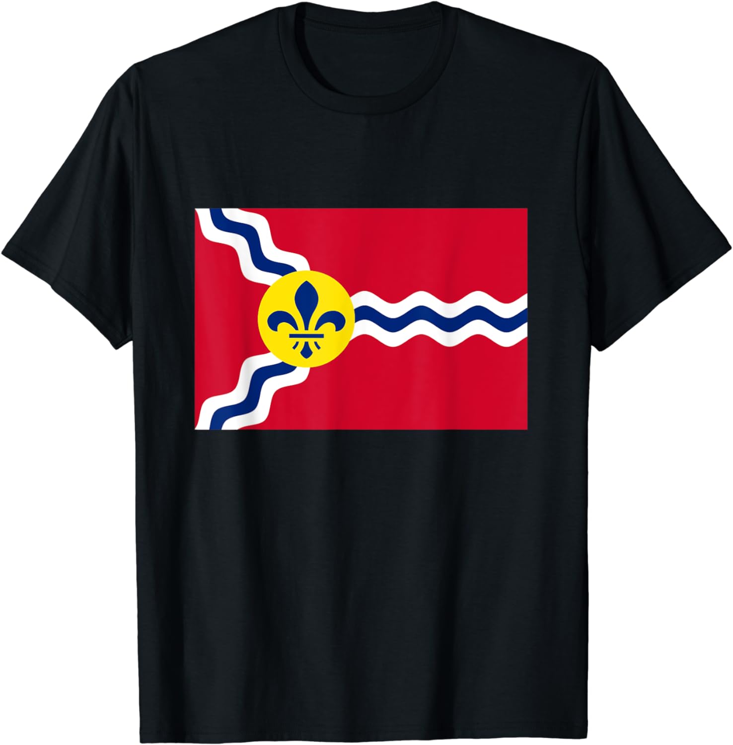 St Louis Flag Missouri Missourian The STL St. Louisan T-Shirt - Walmart.com