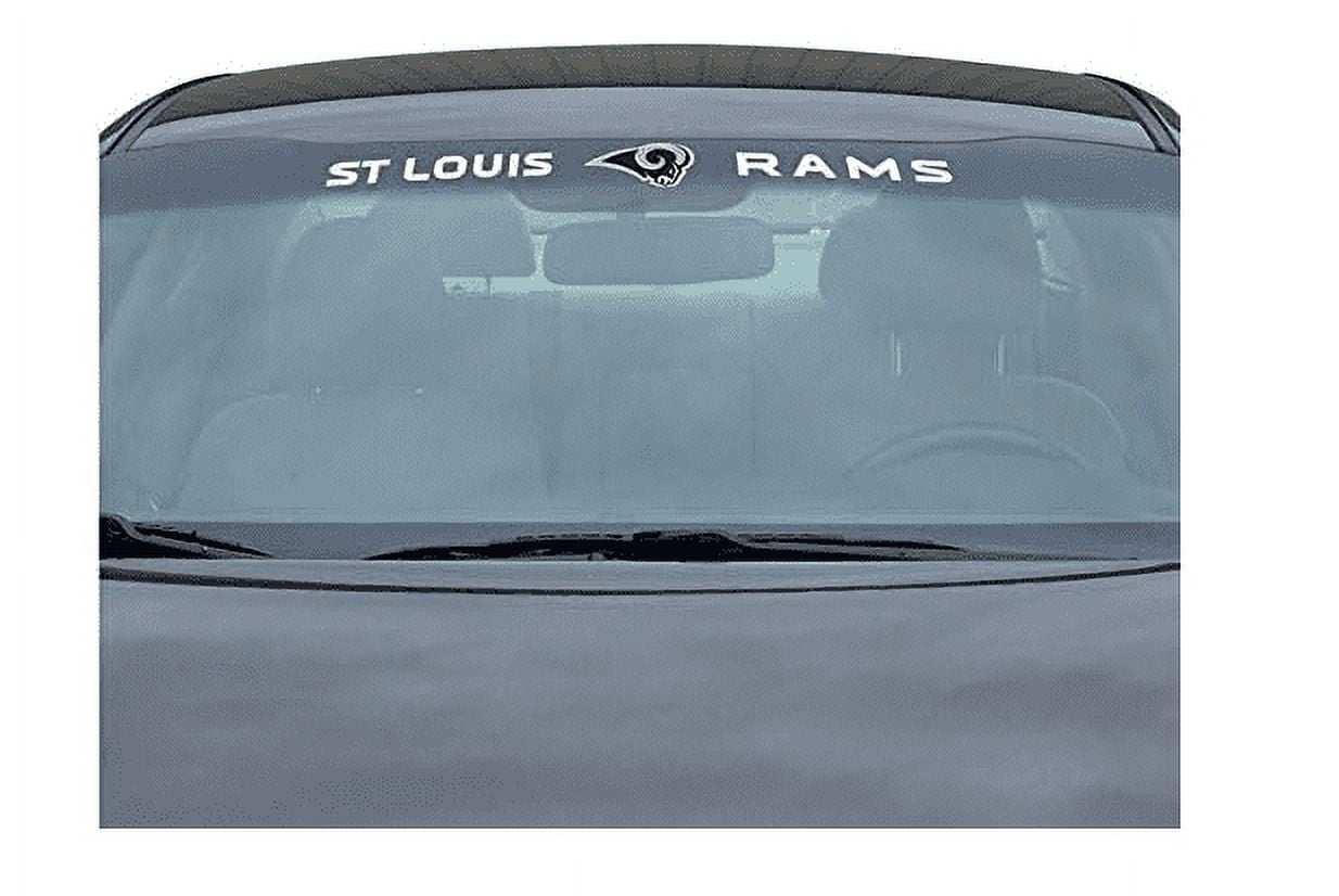St Louis Football Rams Licensed Automobile / Car / Truck Windshield ...