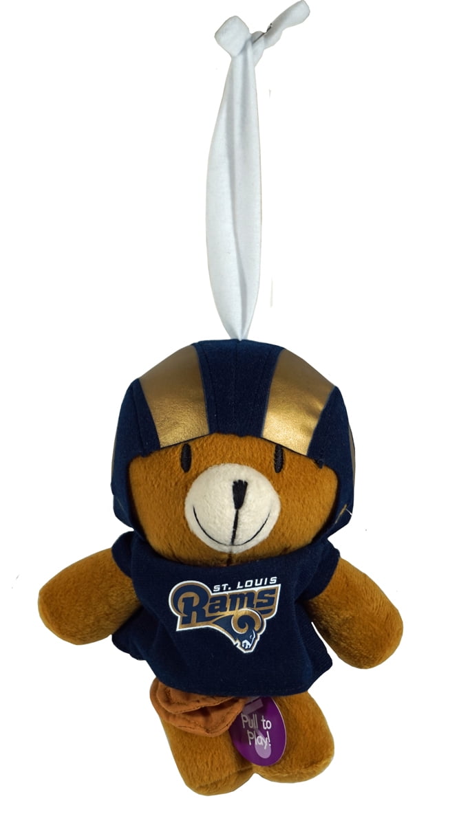 St Louis Football Rams Musical Plush Pull Down Bear - Adorable plush ...