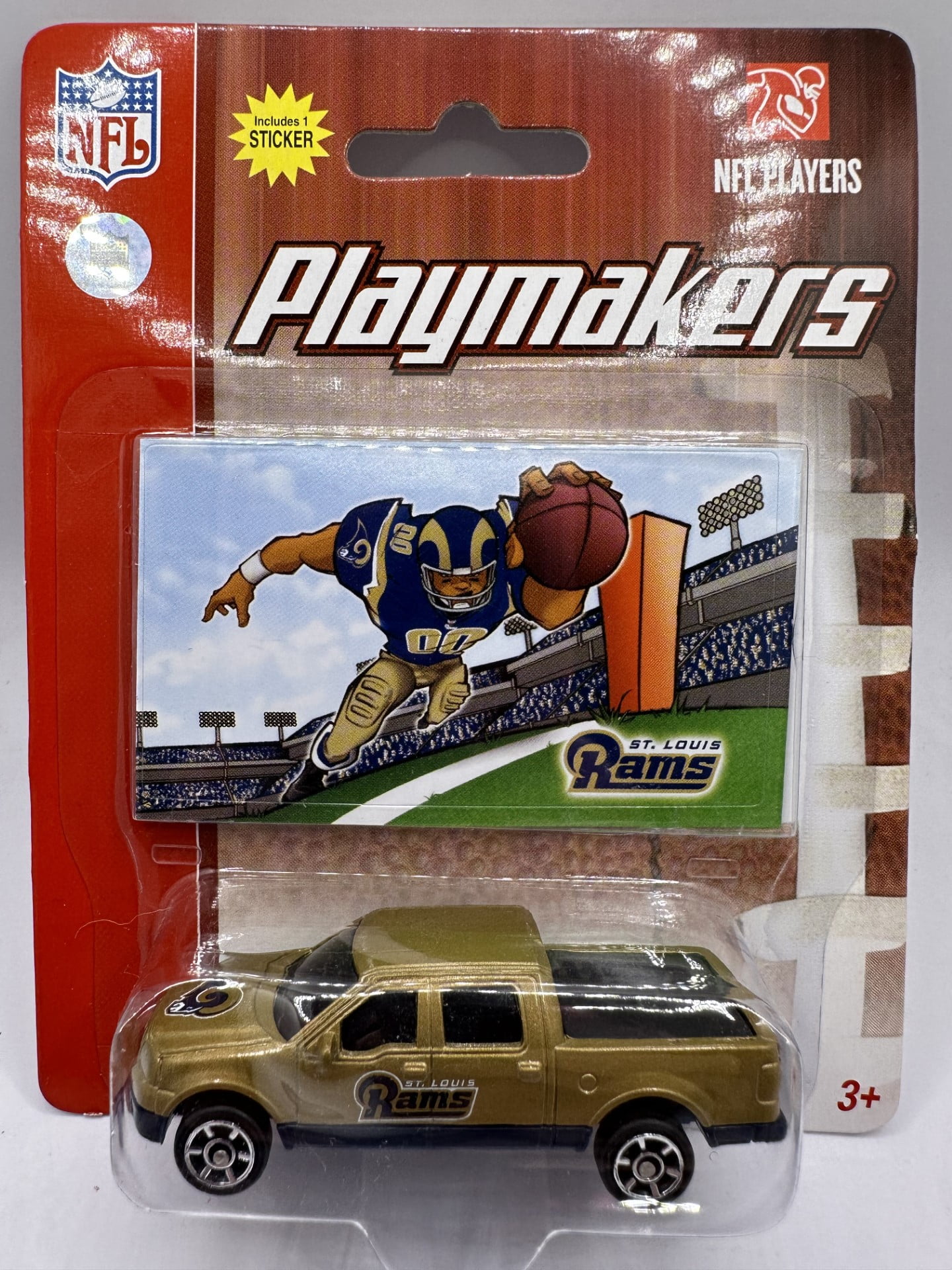 St. Louis Rams Upper Deck Collectibles NFL Playmakers Truck Toy Vehicle ...
