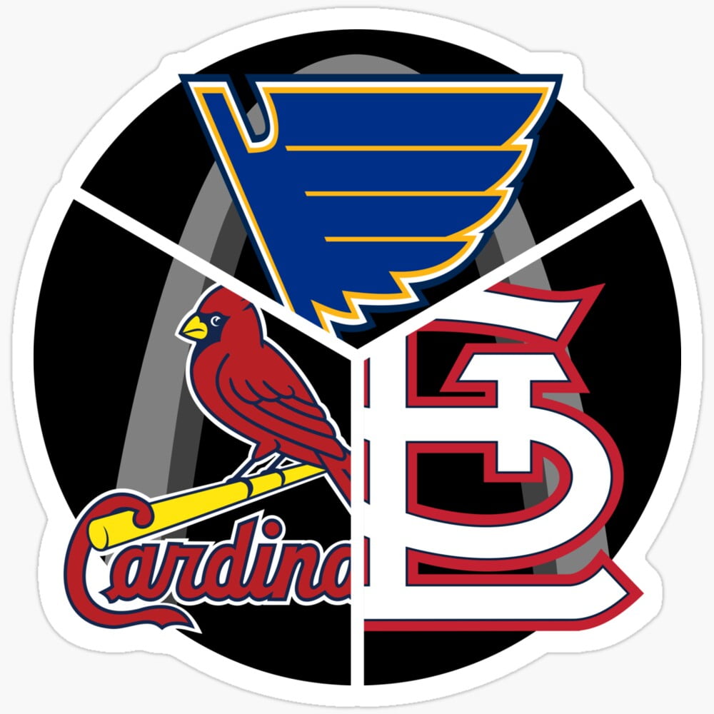 St. Louis Sports Triquad Sticker Phone Decal Water Bottle Stickers Car ...