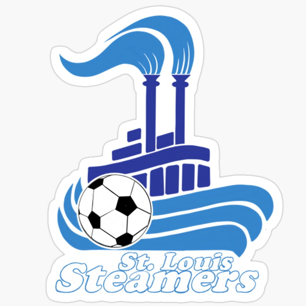 St Louis Steamers Throwback Sticker Phone Decal Water Bottle Stickers ...