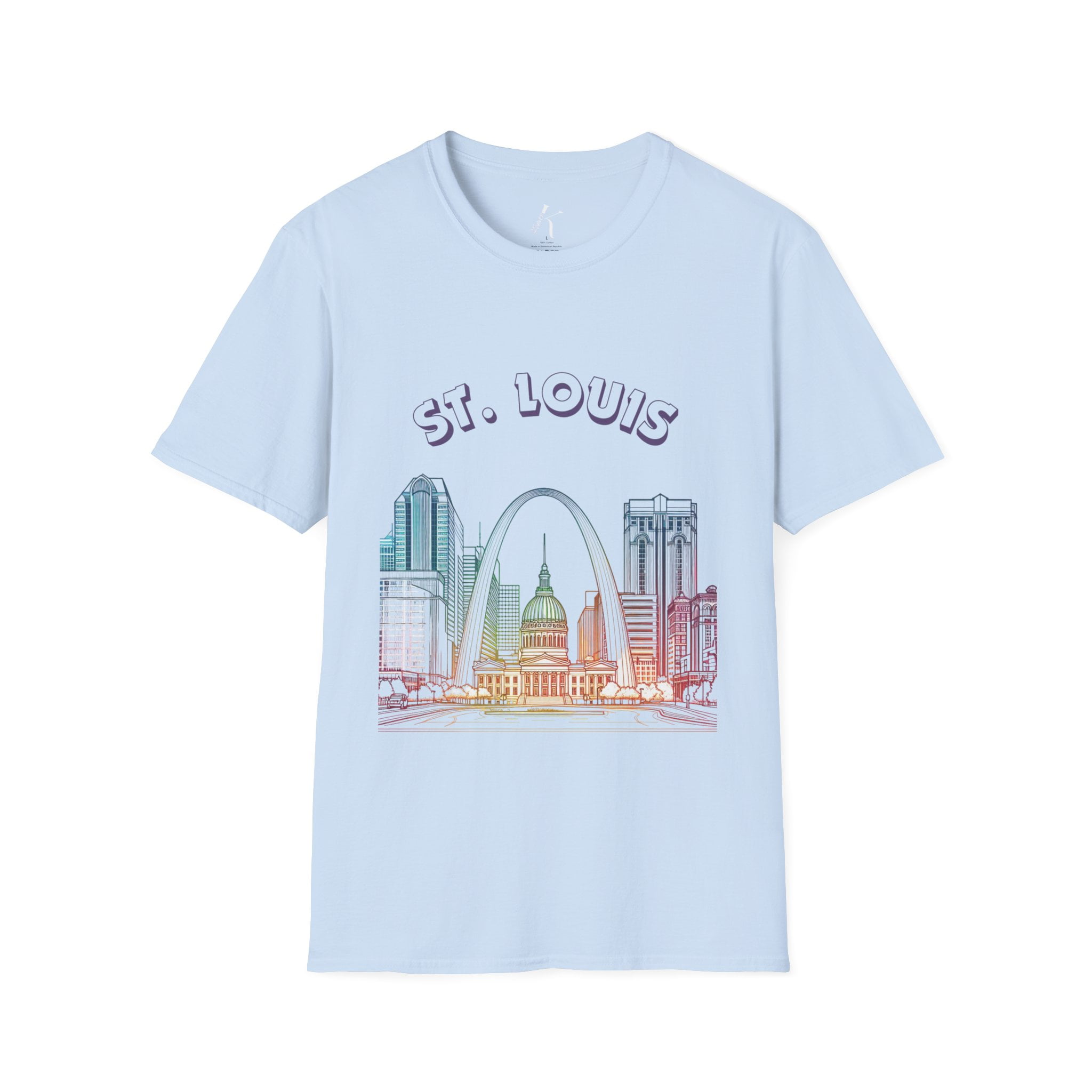 ST LOUIS Riverfront - U-Neck Tee - Walmart.com