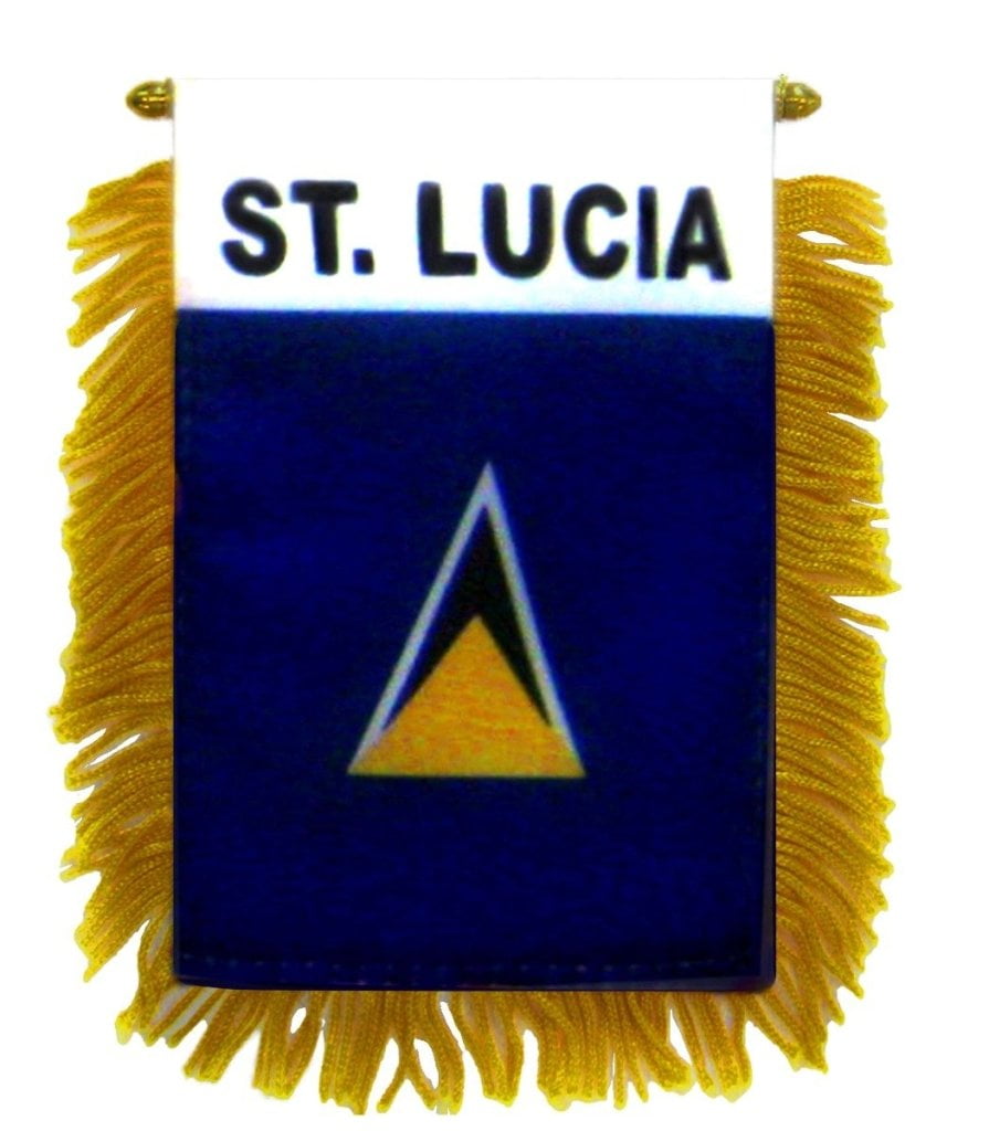St. Lucia Mini Banner - Walmart.com