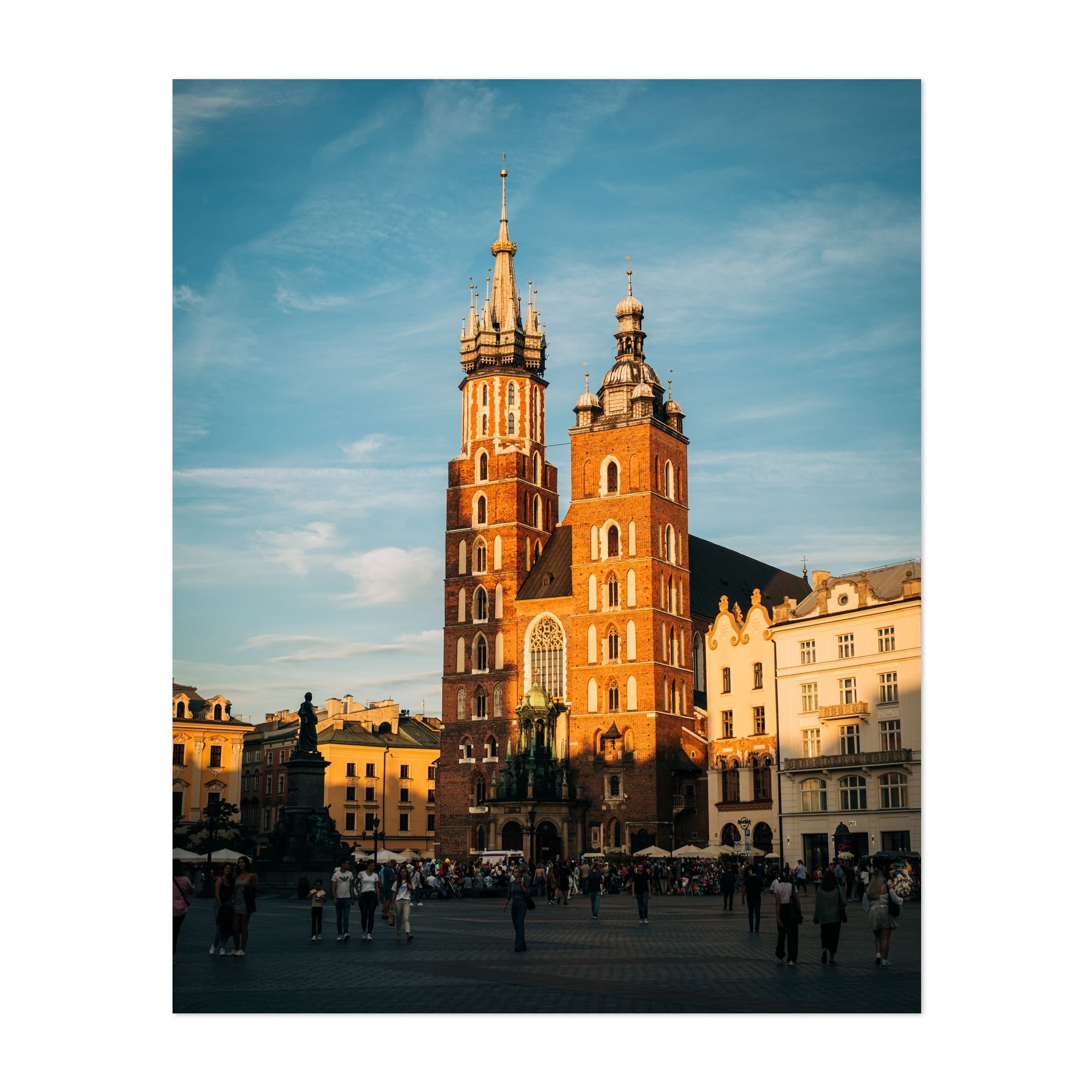 St. Mary's Basilica, Kraków 01 - Kraków Małopolskie Poland Photography Architecture City Travel ...