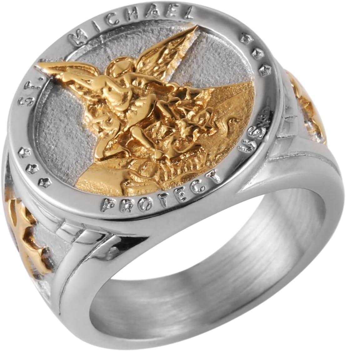 St. Michael San Miguel The Great Protector Archangel Defeating Satan ...