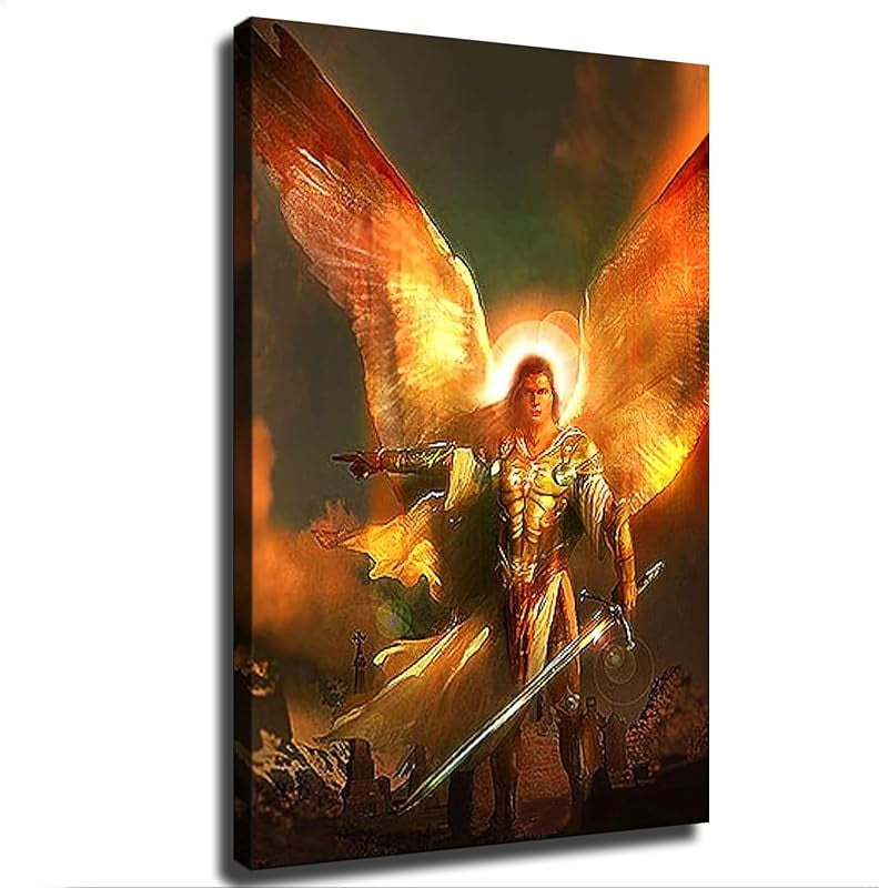St. Michael The Archangel Defend Us In Battle The Catholic Canvas ...