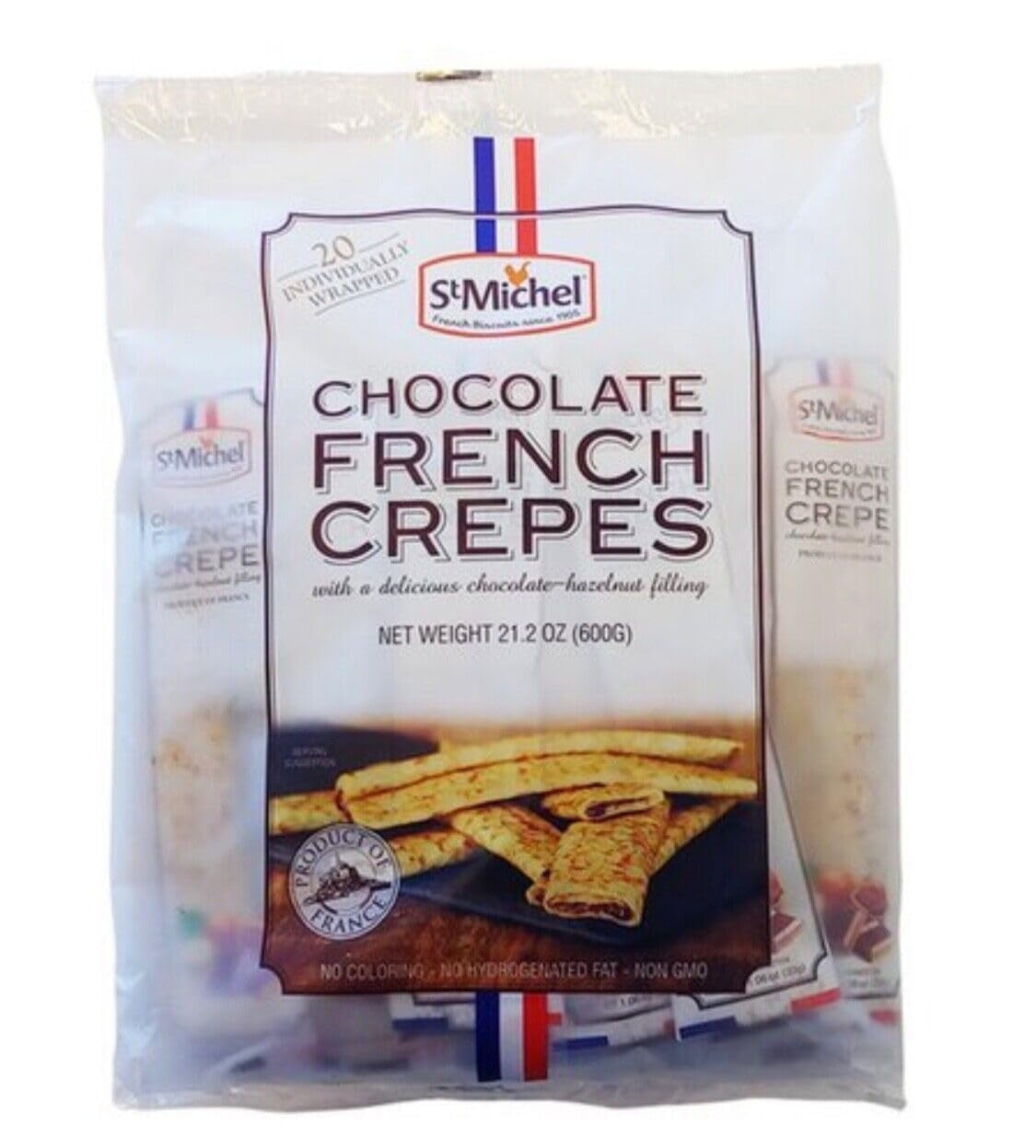 St Michel Le Chef Patissier Hazelnut Chocolate French Crepes ~ 20 Ct ...