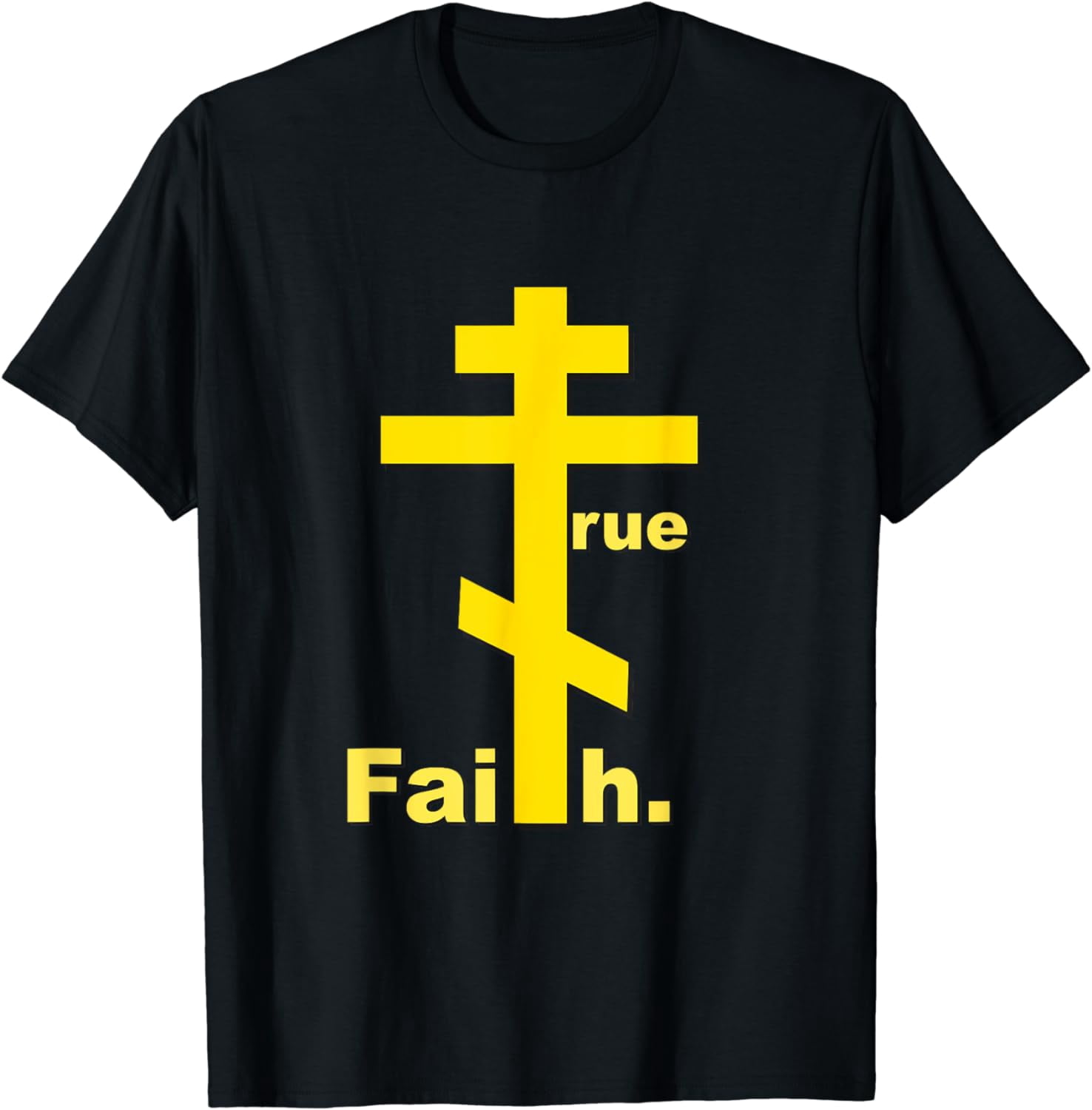 St. Nectarios Orthodox Church True Faith Cotton T-Shirt - Walmart.com