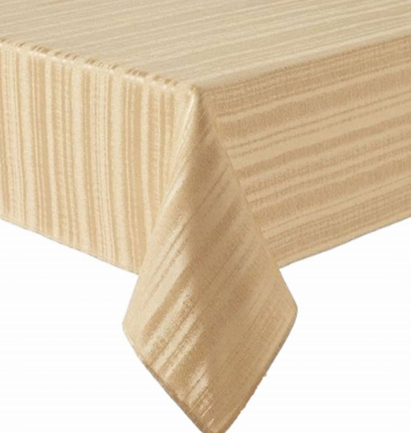St Nicholas Square Shine Bright Gold Tablecloth Fabric Table Cloth ...