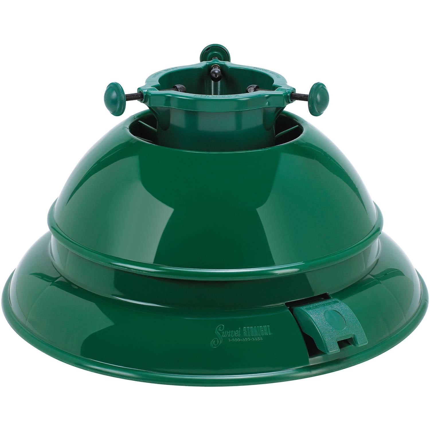 St. Nick's Choice Green Plastic Christmas Tree Stand for Trees up to 10 ...