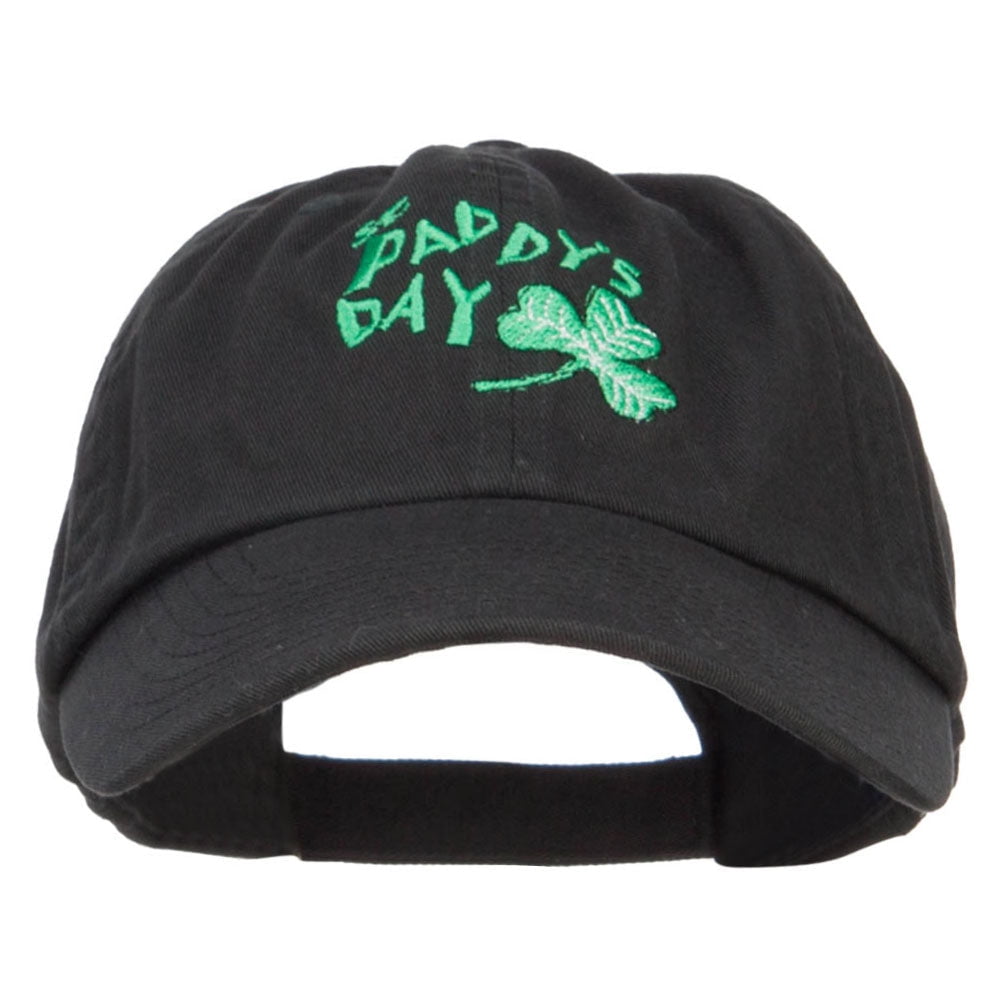 St. Paddy's Day Embroidered Low Cap - Black OSFM - Walmart.com