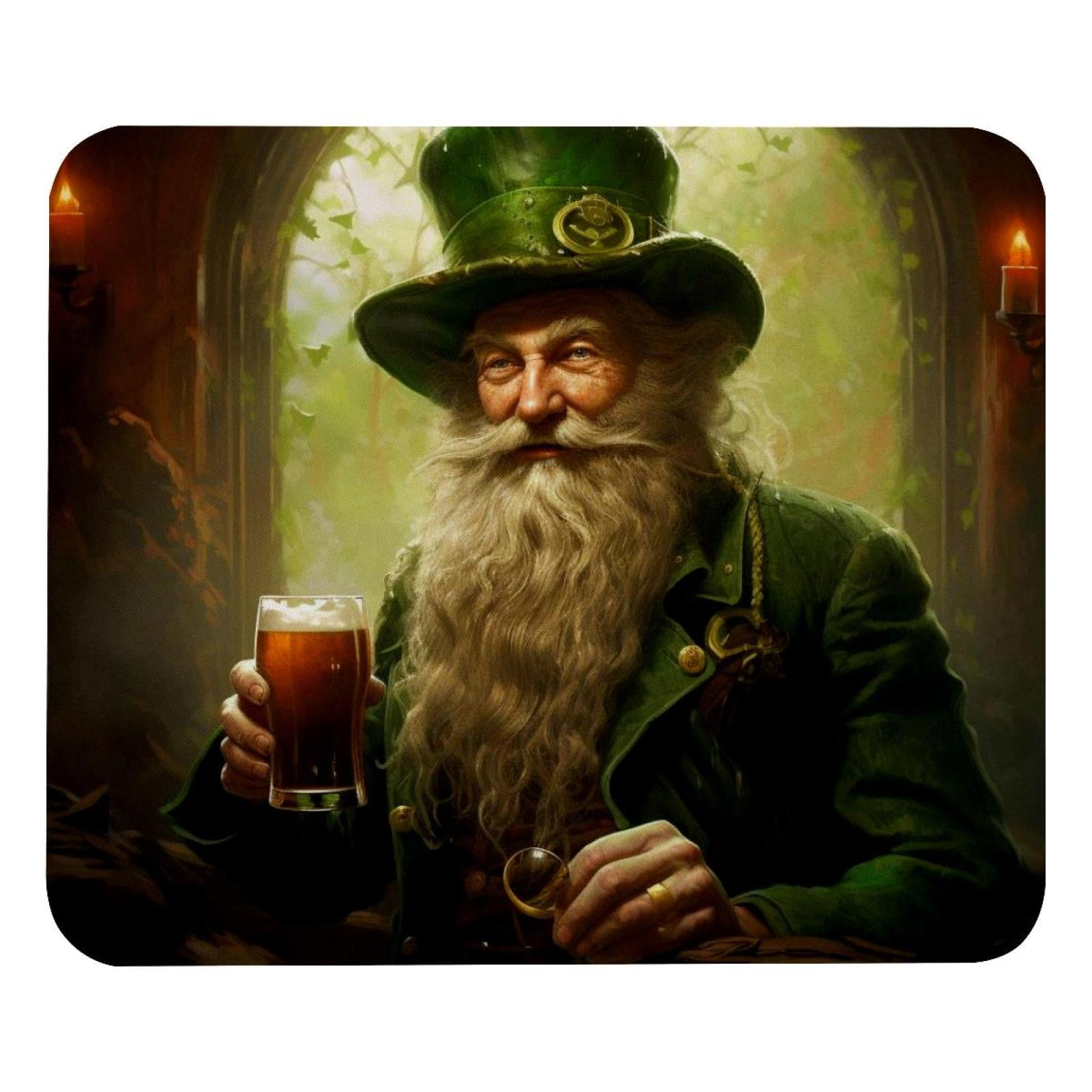 St. Parikh's Day Mouse Pad, Personality Design Rubber Base for Office ...