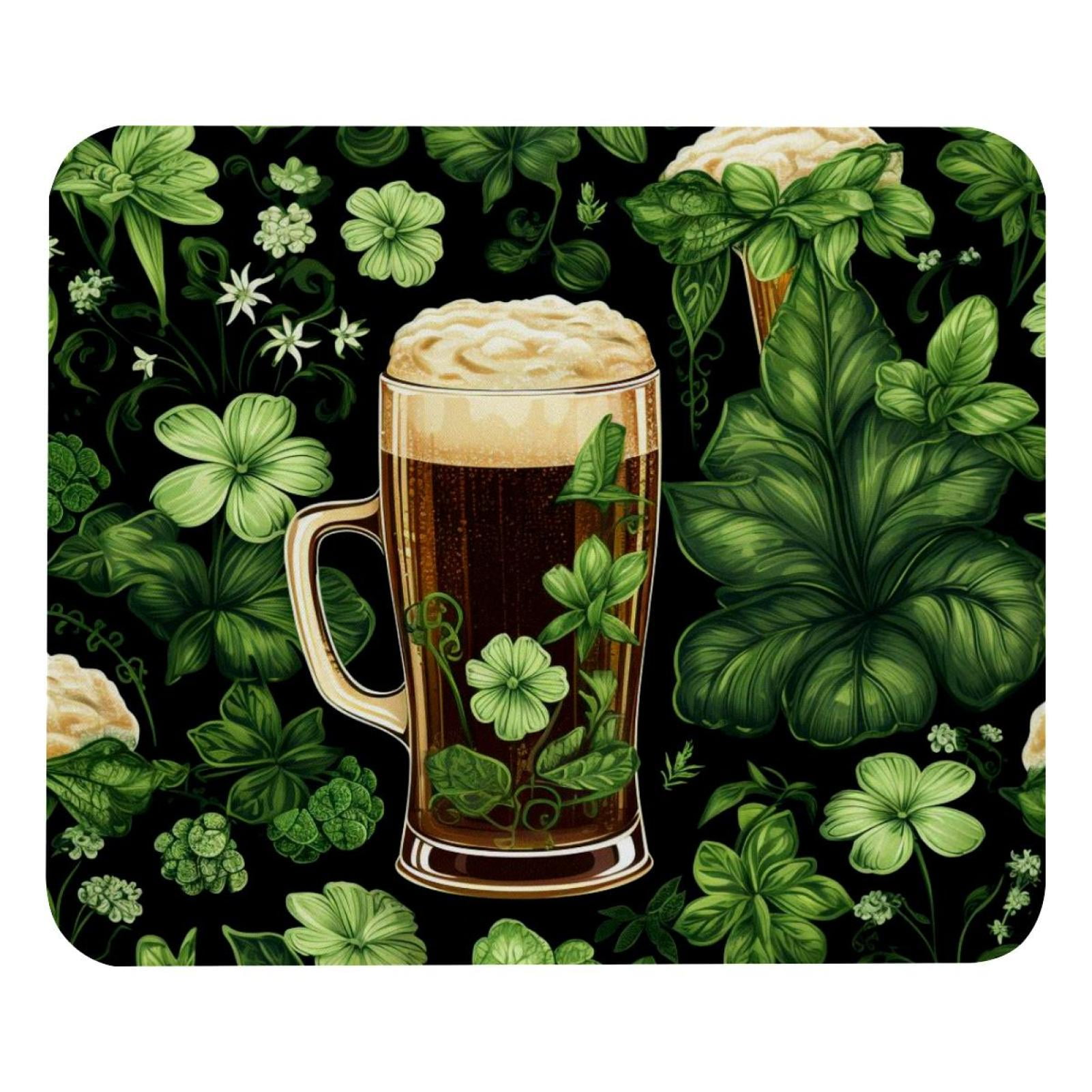 St. Parikh's Day Mouse Pad, Personality Design Rubber Base for Office ...