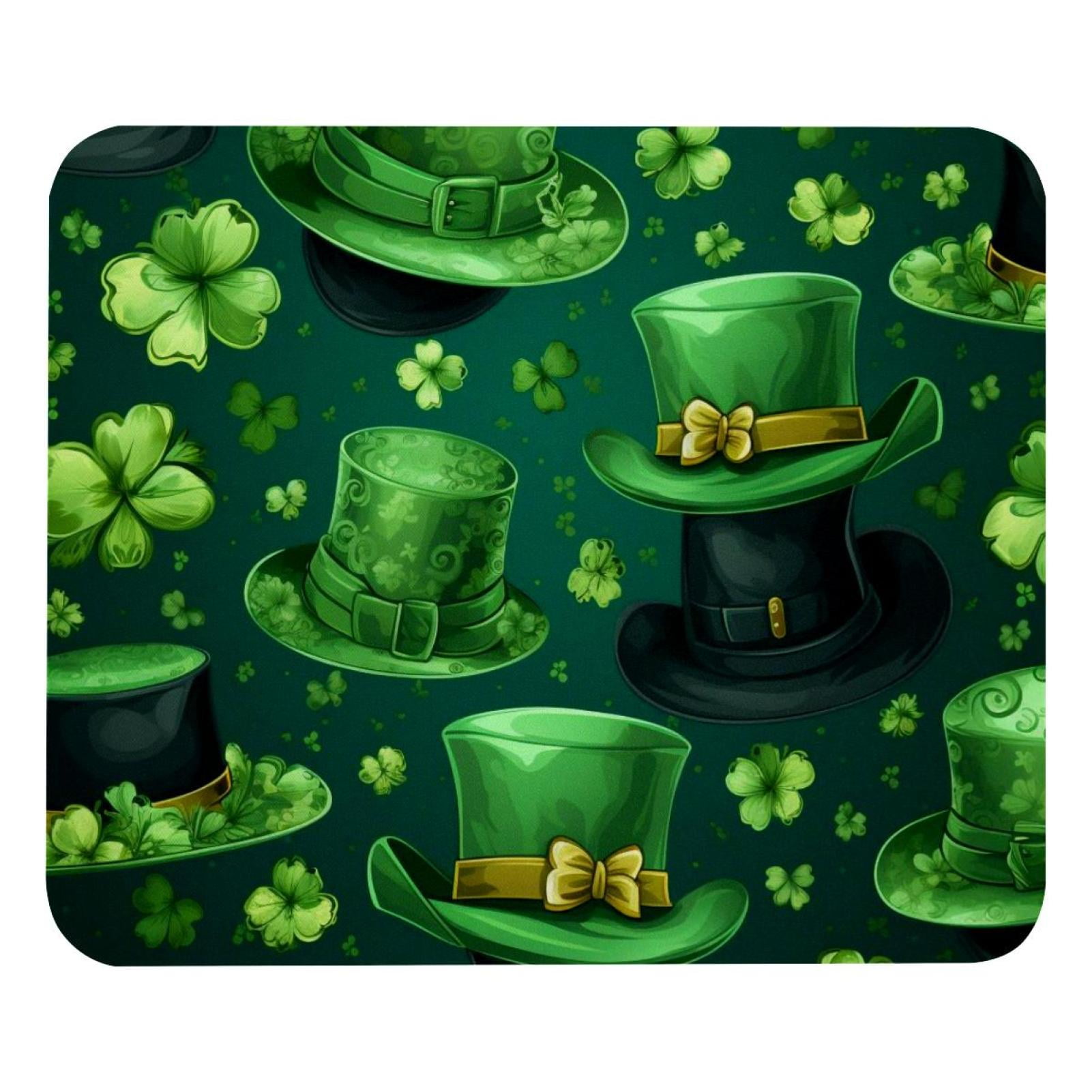 St. Parikh's Day Mouse Pad, Rubber Base Computer Mouse Pads for ...