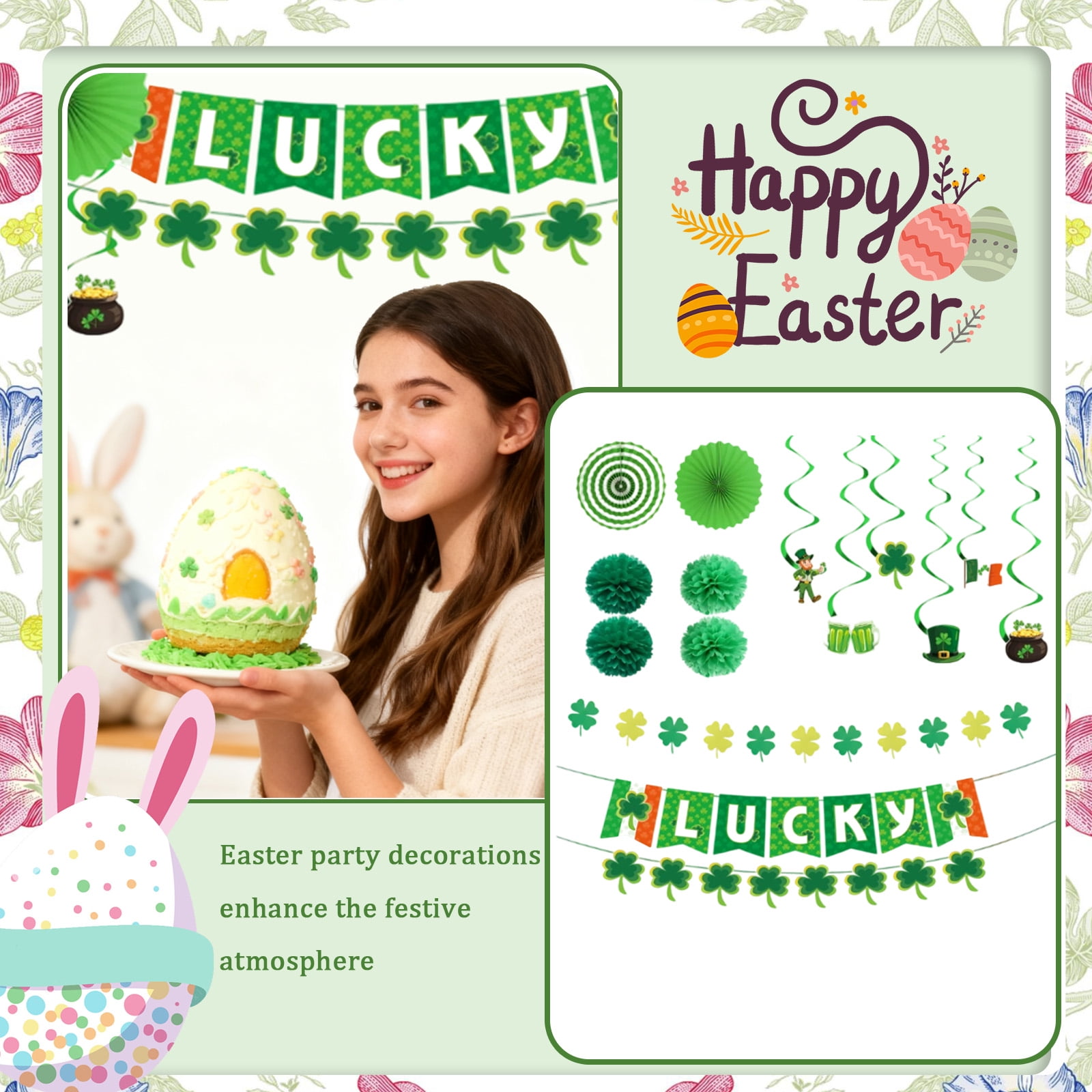 St Patrick'S Day Set Complete Collection Festive For Celebrating Irish ...