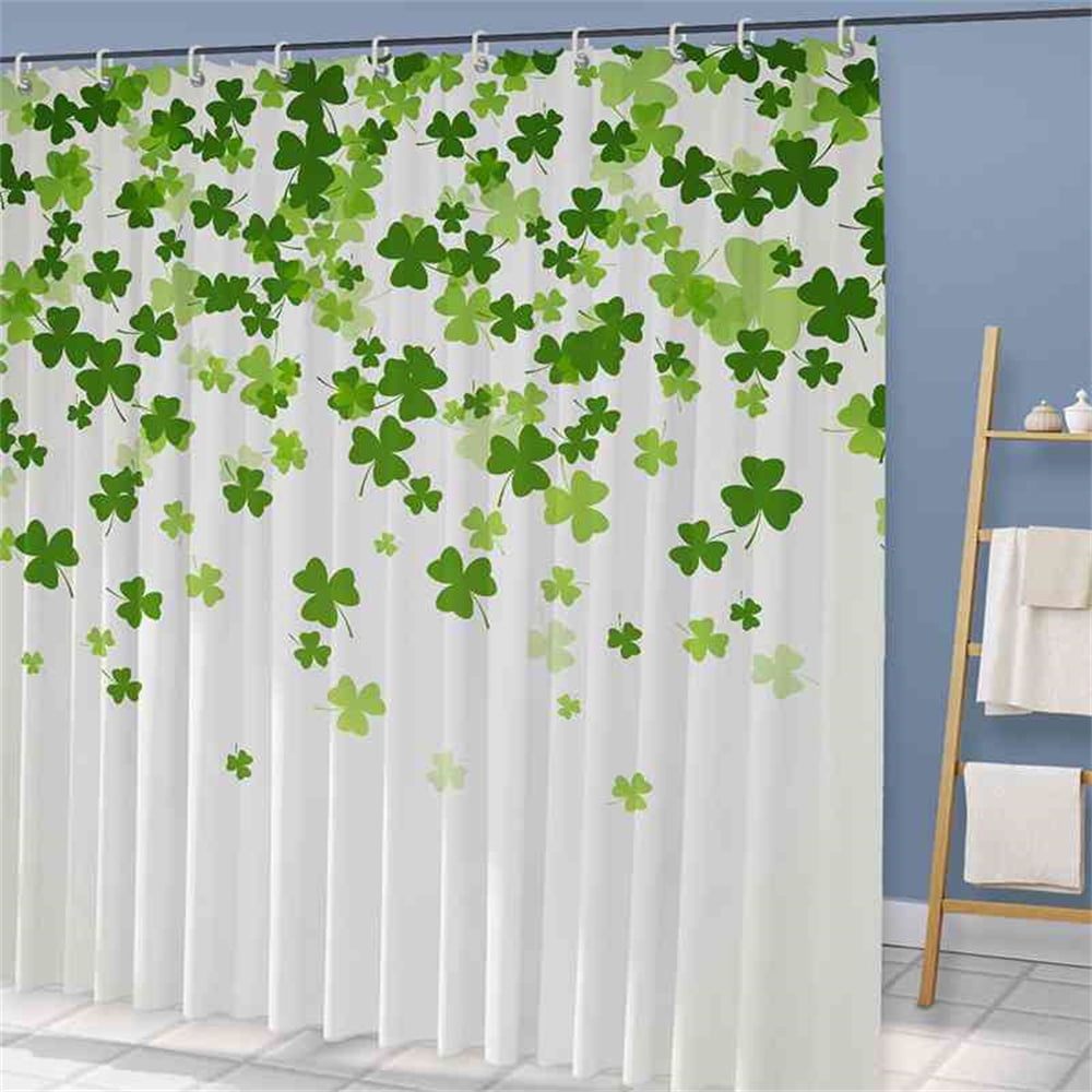 St. Patrick'S Day Shower Curtain 71X71" Shower Curtain Dwarf Decor ...