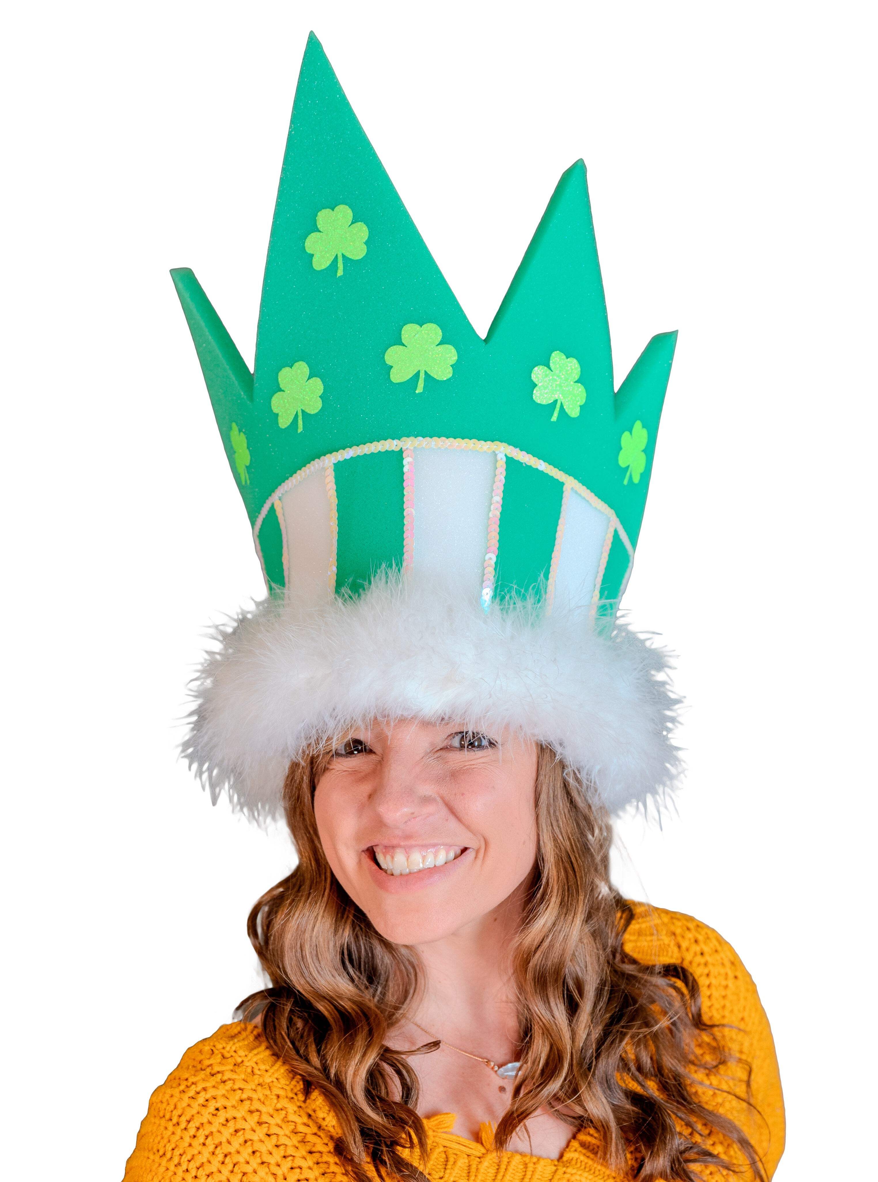St Patrick's Crown Hat - Saint Patrick Hat - Saint Patricks Day Hat -St ...