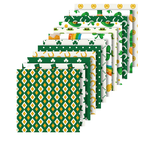 St. Patrick's Day 12 Sheets Decorative Scrapbook Paper, Craft & Gift ...