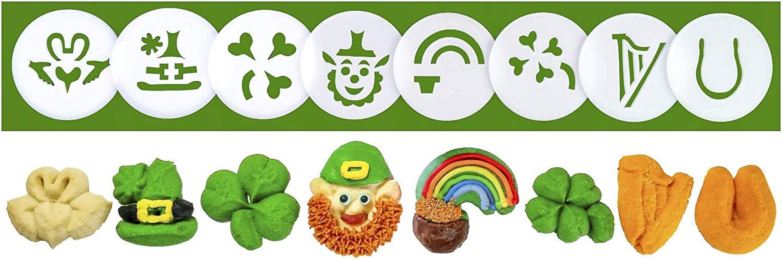 St. Patrick's Day 8 Disk Set for Cookie Presses - Walmart.com