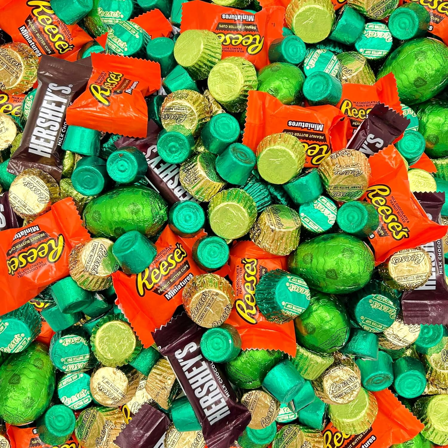 St. Patrick's Day Chocolate Candy Assortment - HERSHEY’S Bars, ROLO ...