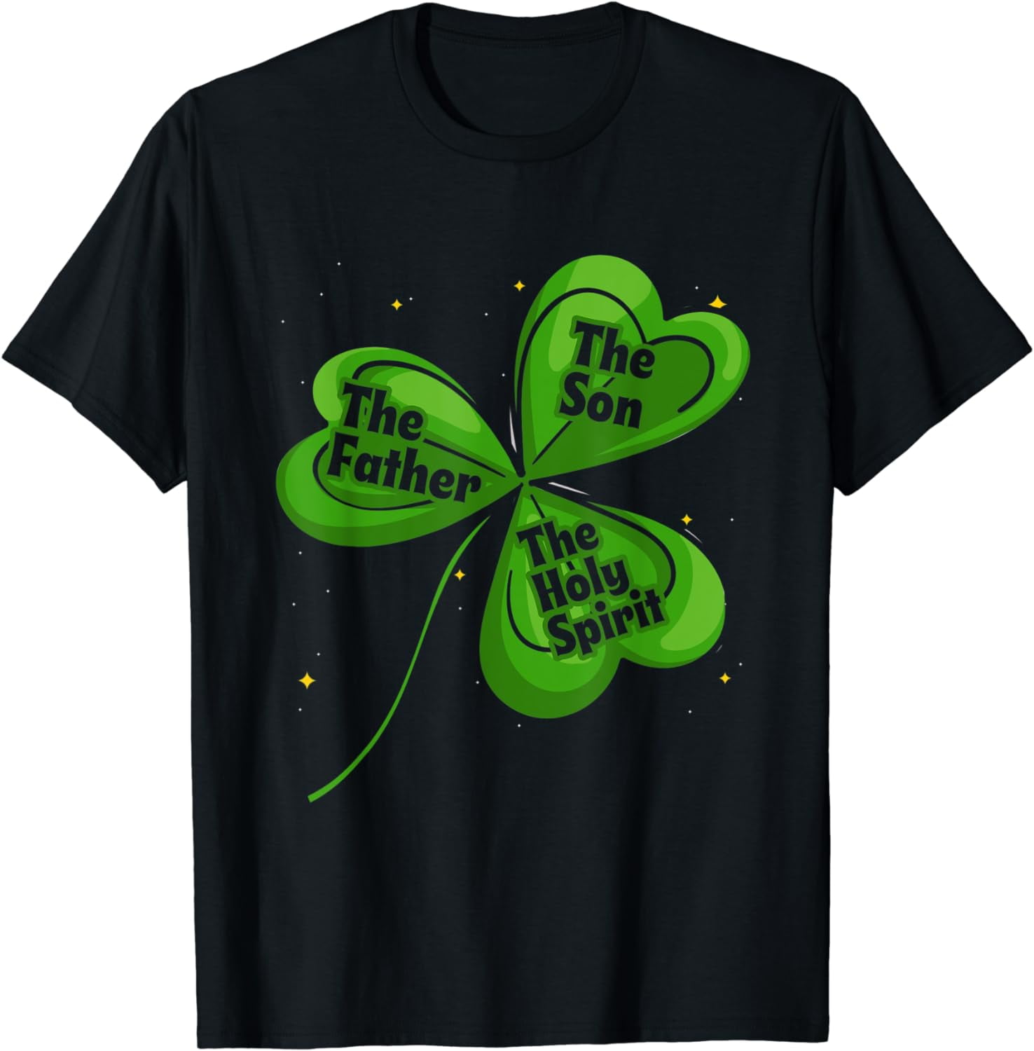 St Patrick's Day Christian Prayer Shamrock Christian Irish T-Shirt ...