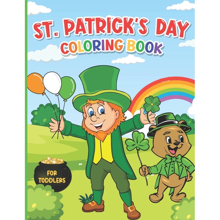 st patrick's day coloring book for kids