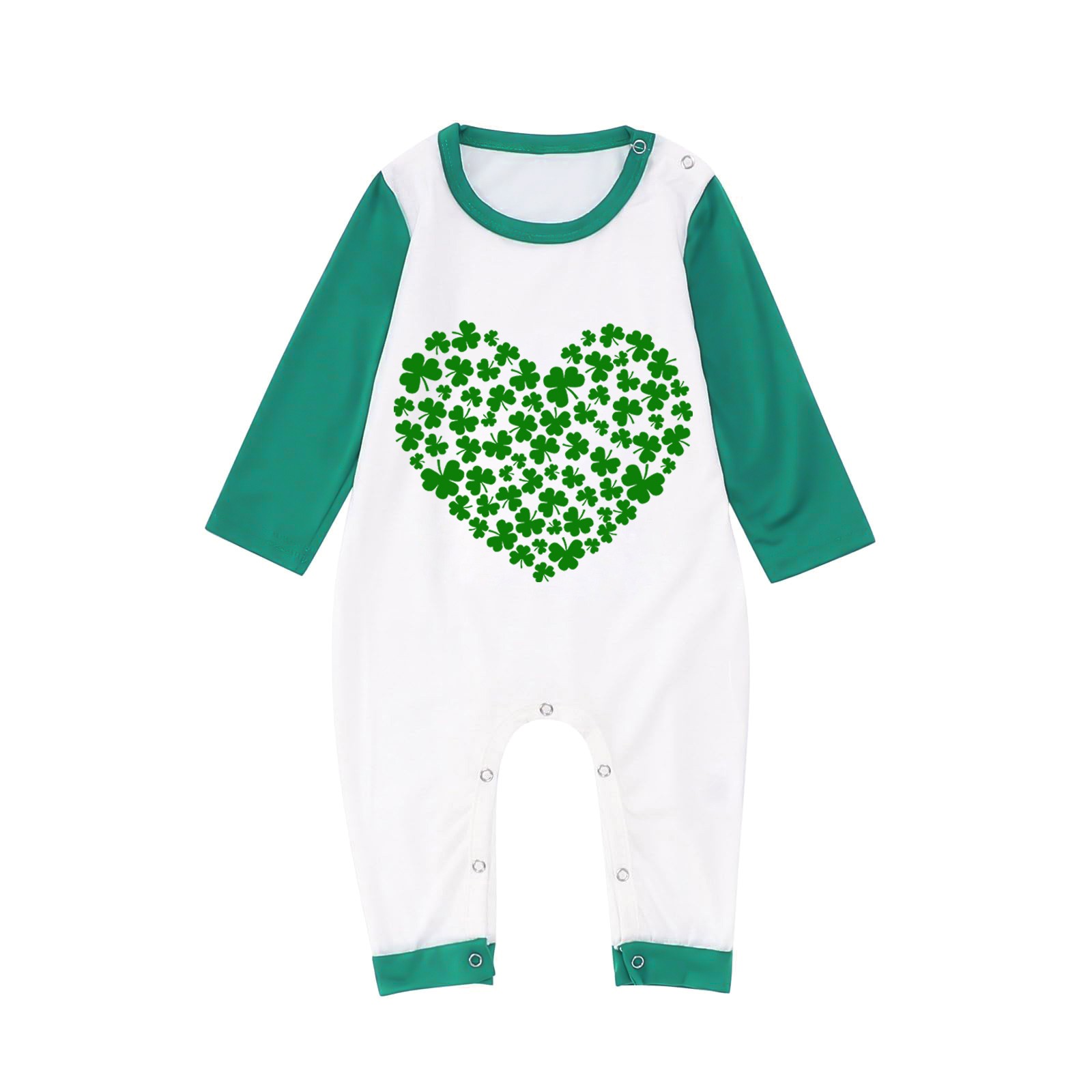 St. Patrick's Day Family Matching Pajamas Sets Holiday Pajama PJ Sets ...