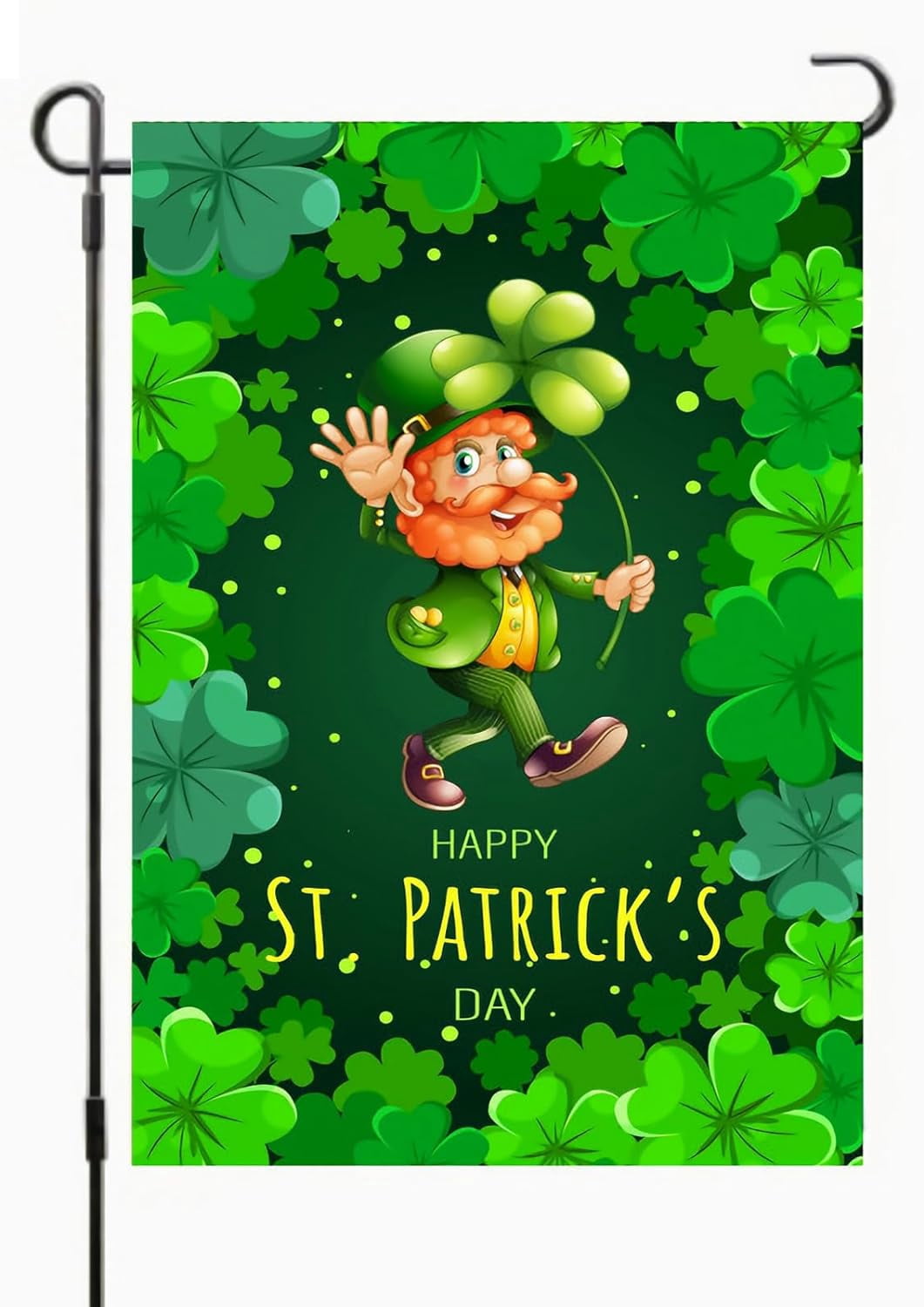 St. Patrick's Day Flag - Vibrant Double-Sided Garden Flag,Happy Saint ...