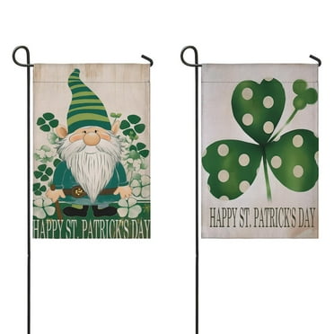Toland Home Garden Saint Patrick's Rainbow St Pats St Patricks Day Flag Double Sided 28x40 Inch ...