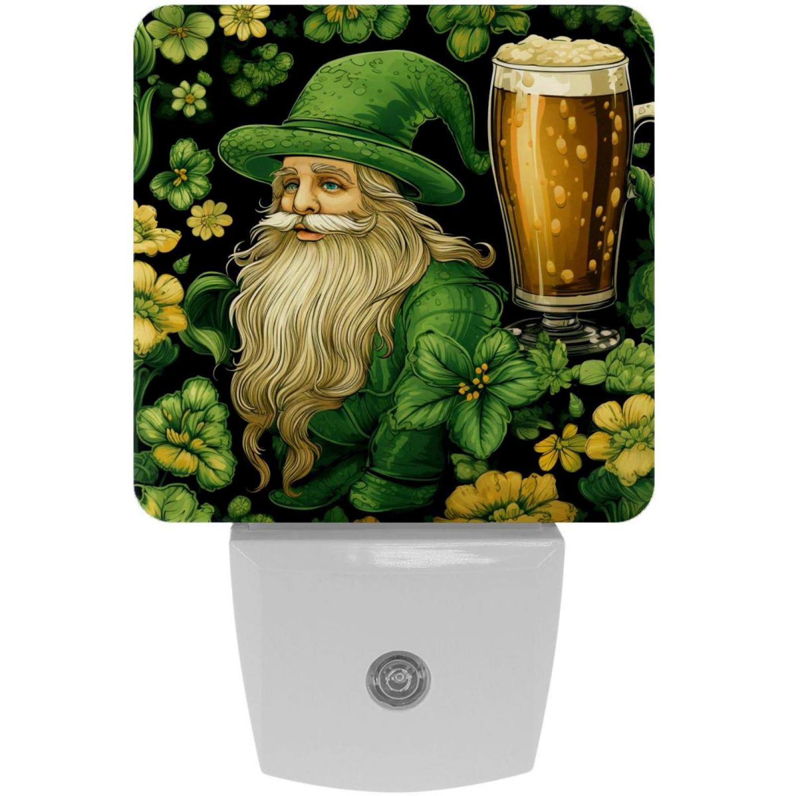 St. Patrick's Day LED Square Night Lights - Compact and Multifunctional ...