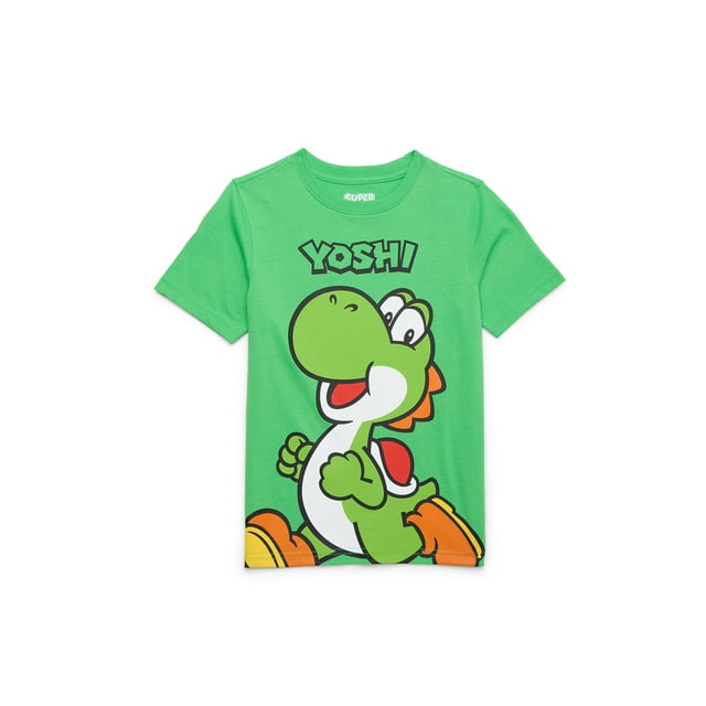 St. Patrick’s Day Little Boys and Big Boys Super Mario Yoshi Graphic ...