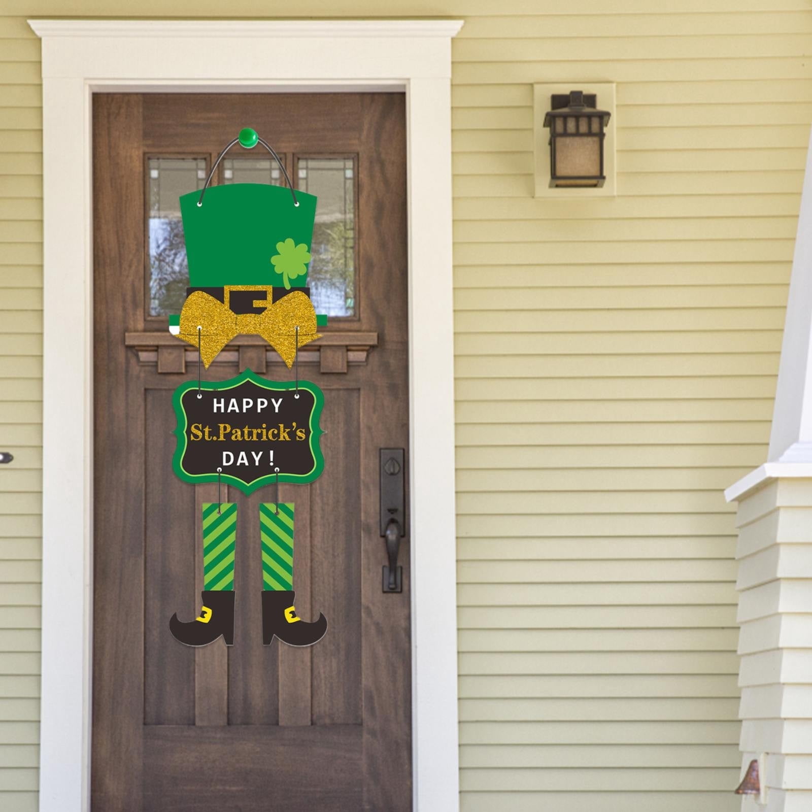 St. Patrick's Day Party Decoration Doorplate B,St Day Decorations Door ...