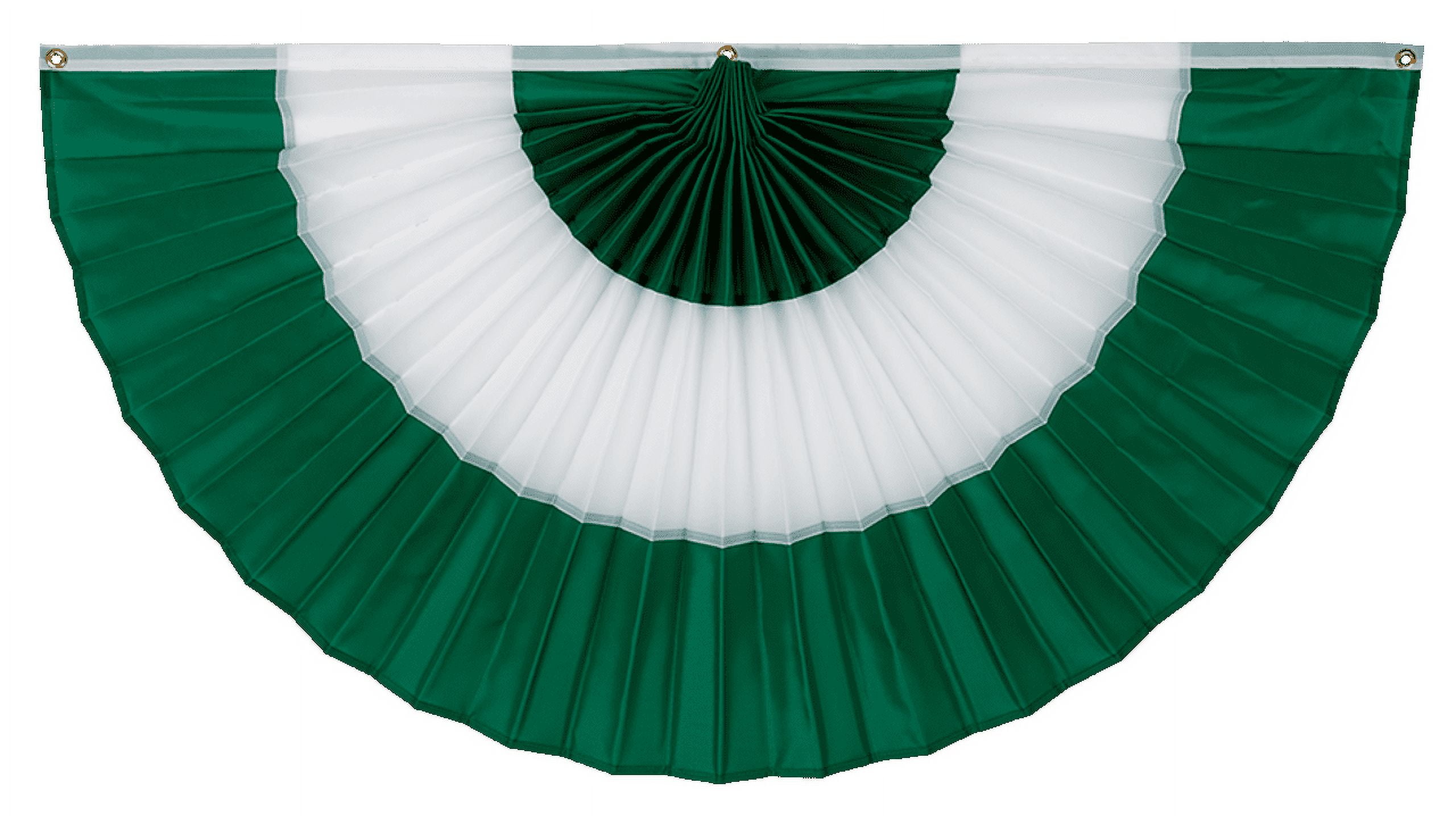 St. Patrick’s Day Pleated Fan By Old Glory Bunting– 2' x 4' Nylon Irish ...